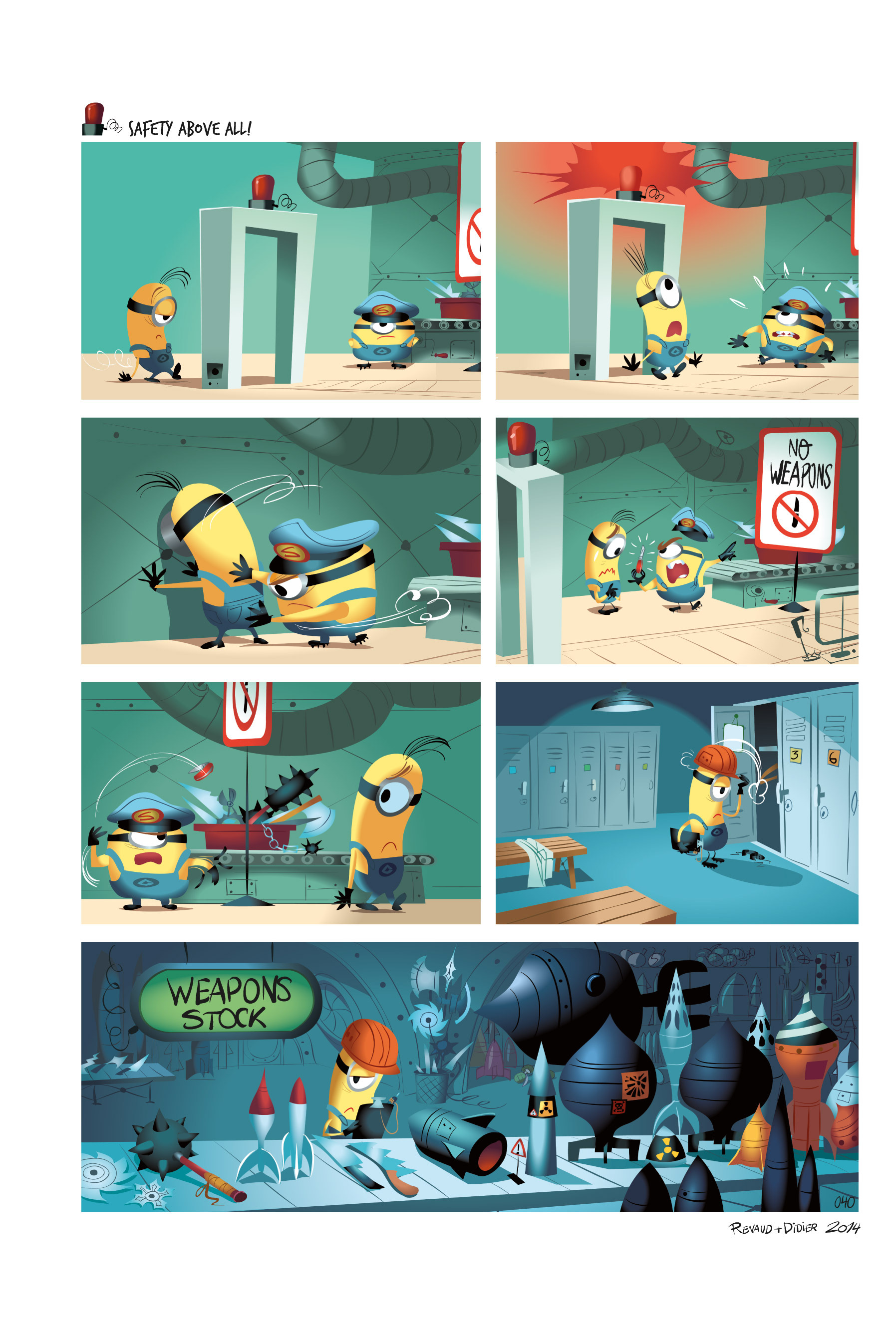 Read online Minions comic - Issue #1
