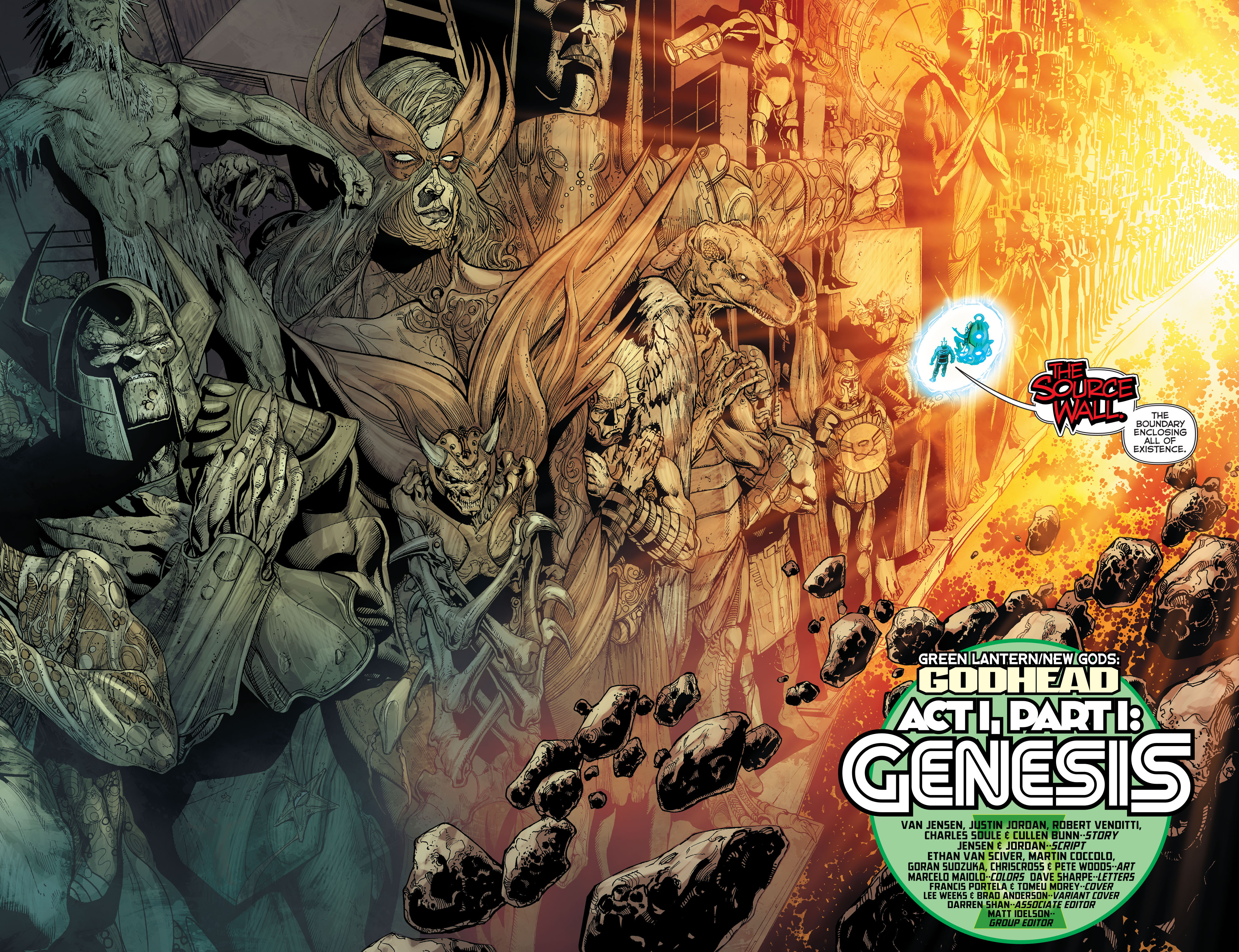 Read online Green Lantern/New Gods: Godhead comic - Issue #1