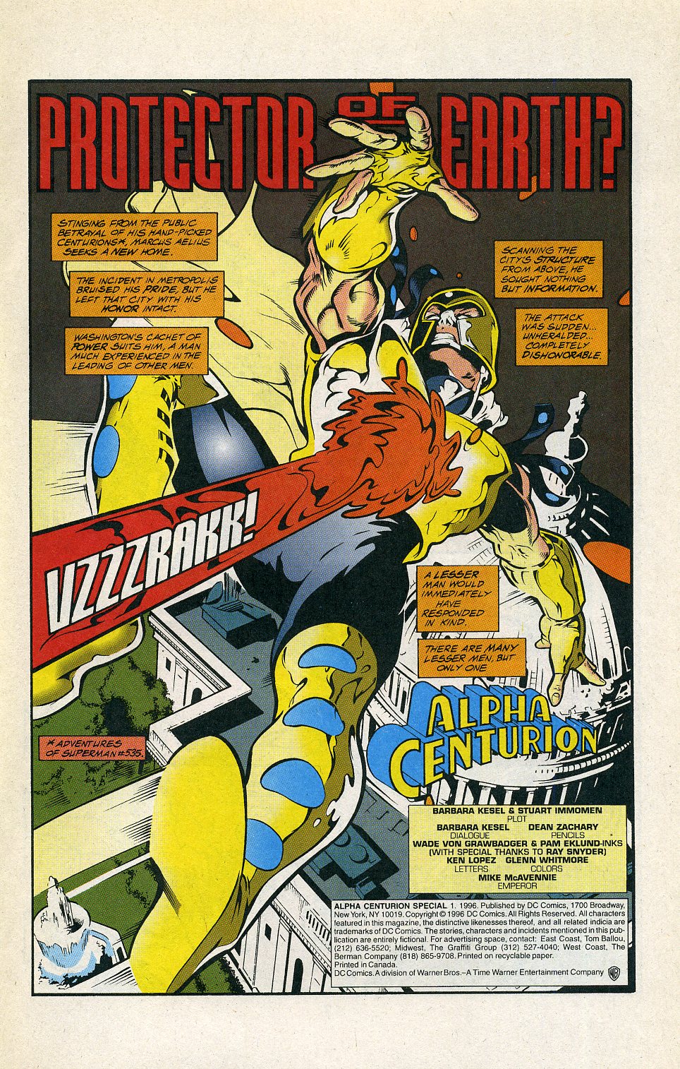 Read online Alpha Centurion Special comic - Issue # Full