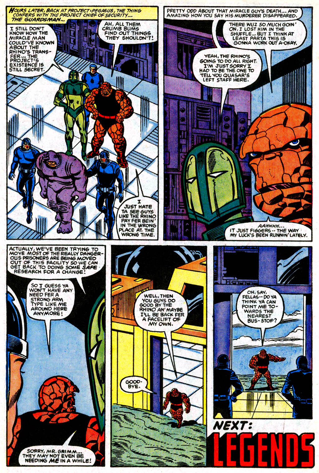 Read online The Thing comic - Issue #24