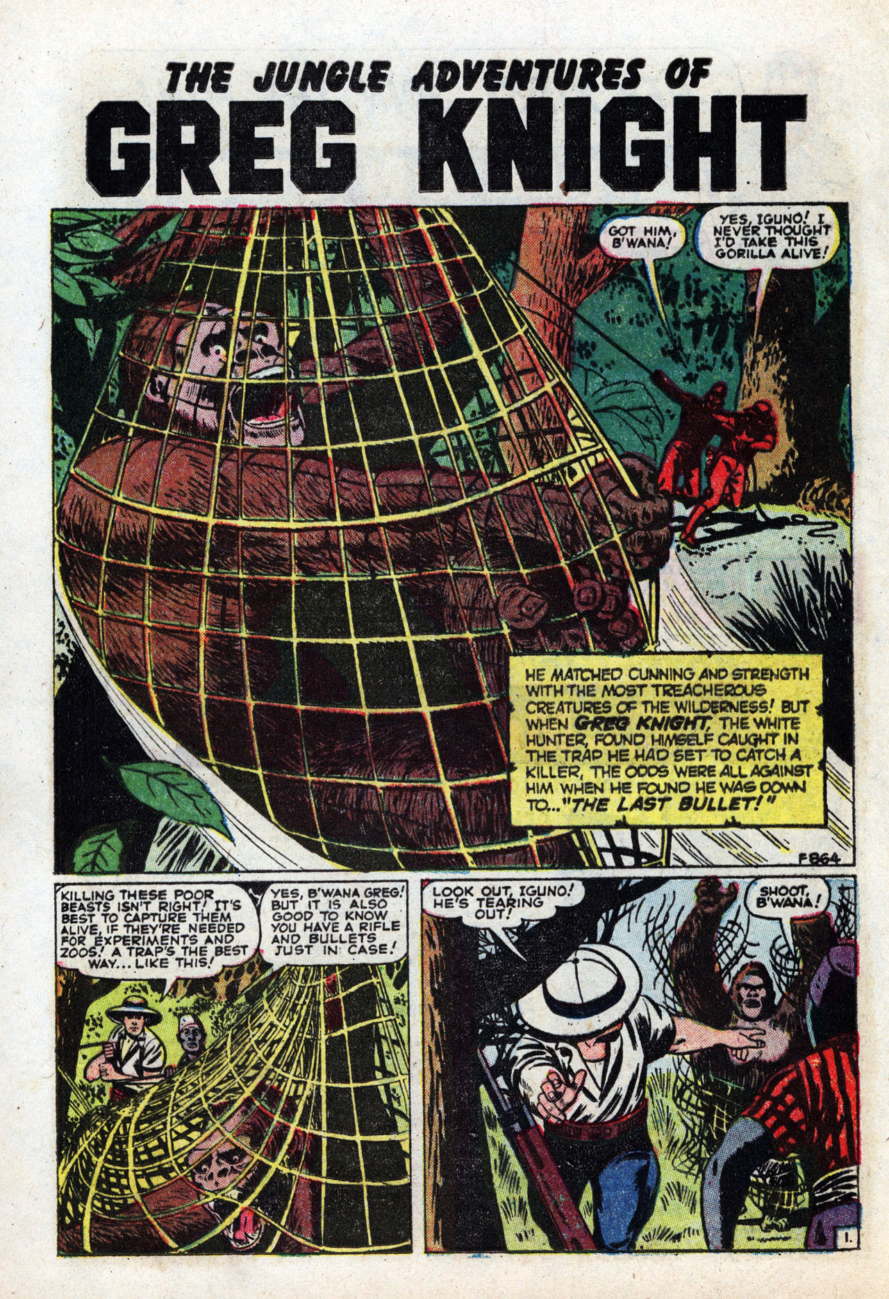 Read online Lorna, The Jungle Girl comic - Issue #13