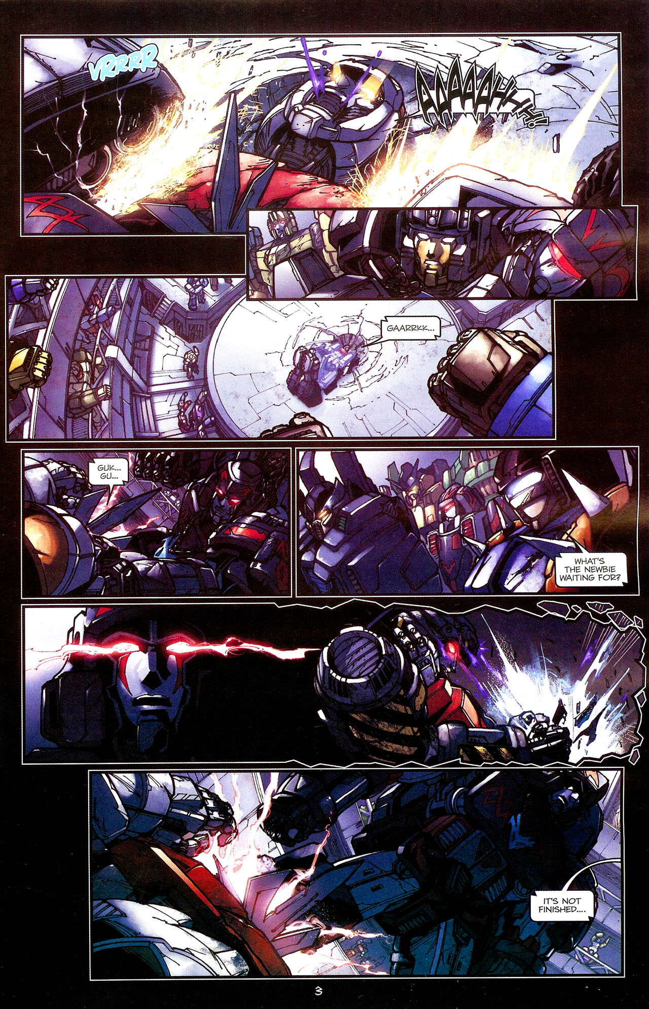 Read online The Transformers Megatron Origin comic - Issue #2