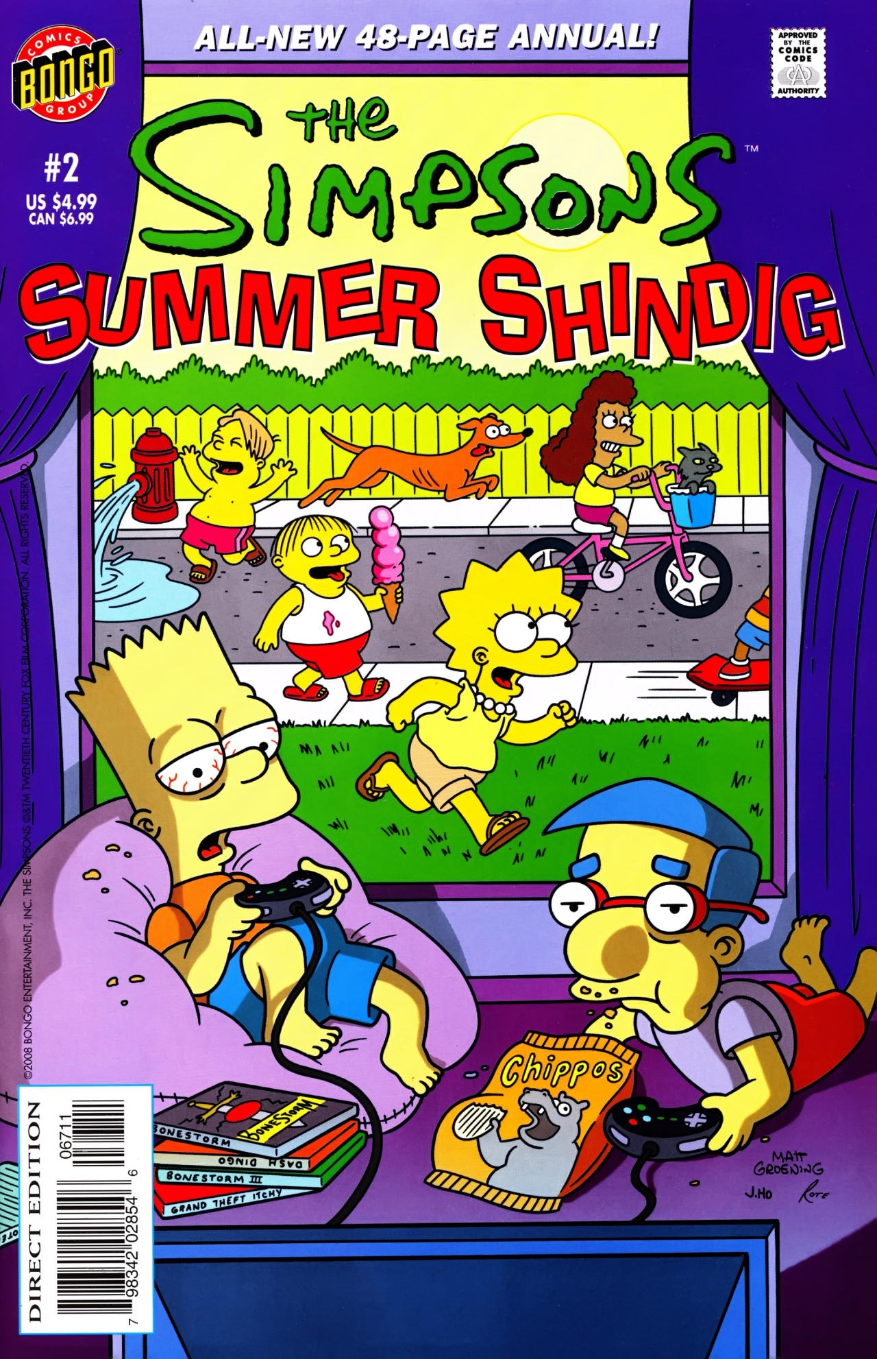 Read online The Simpsons Summer Shindig comic - Issue #2