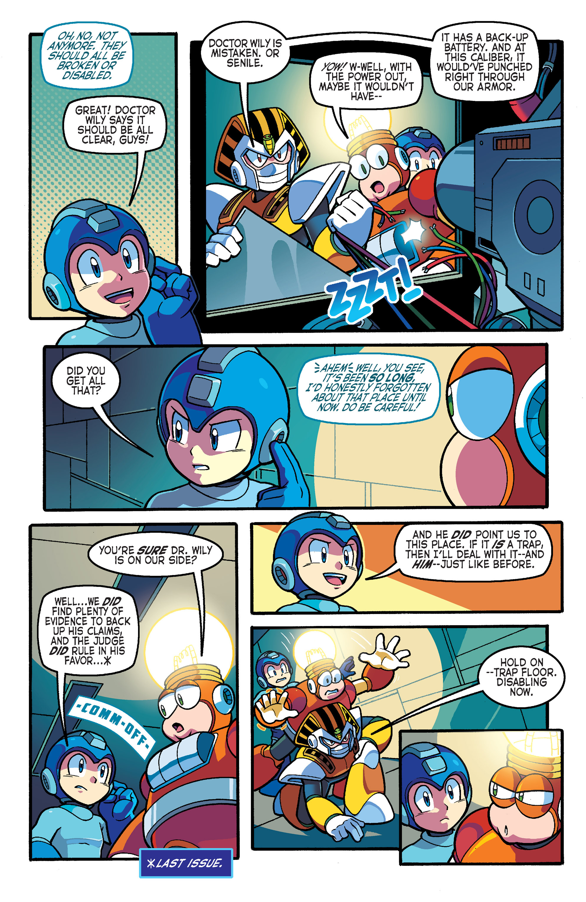 Read online Mega Man comic - Issue #37