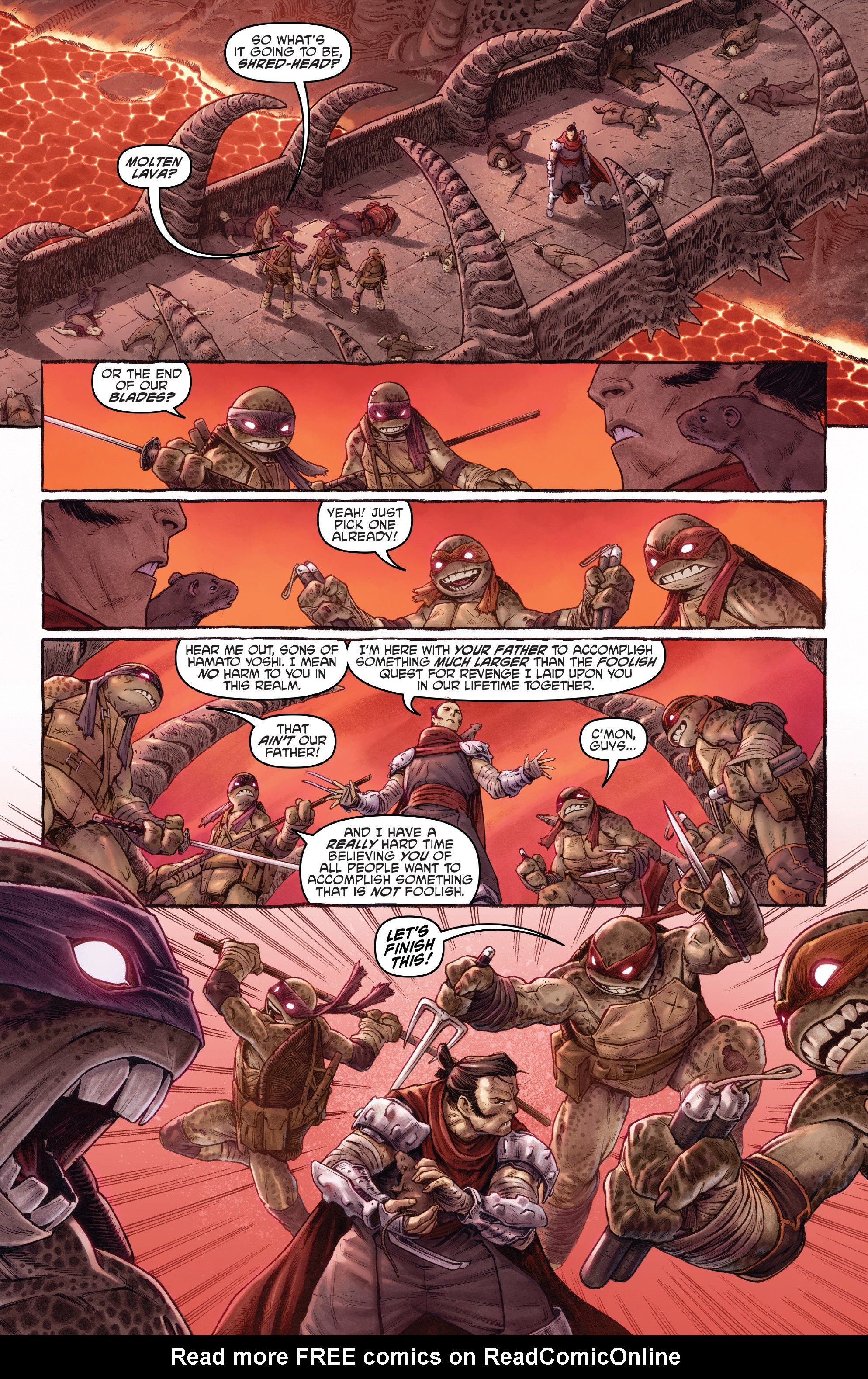 Read online Teenage Mutant Ninja Turtles: Shredder in Hell comic - Issue #2
