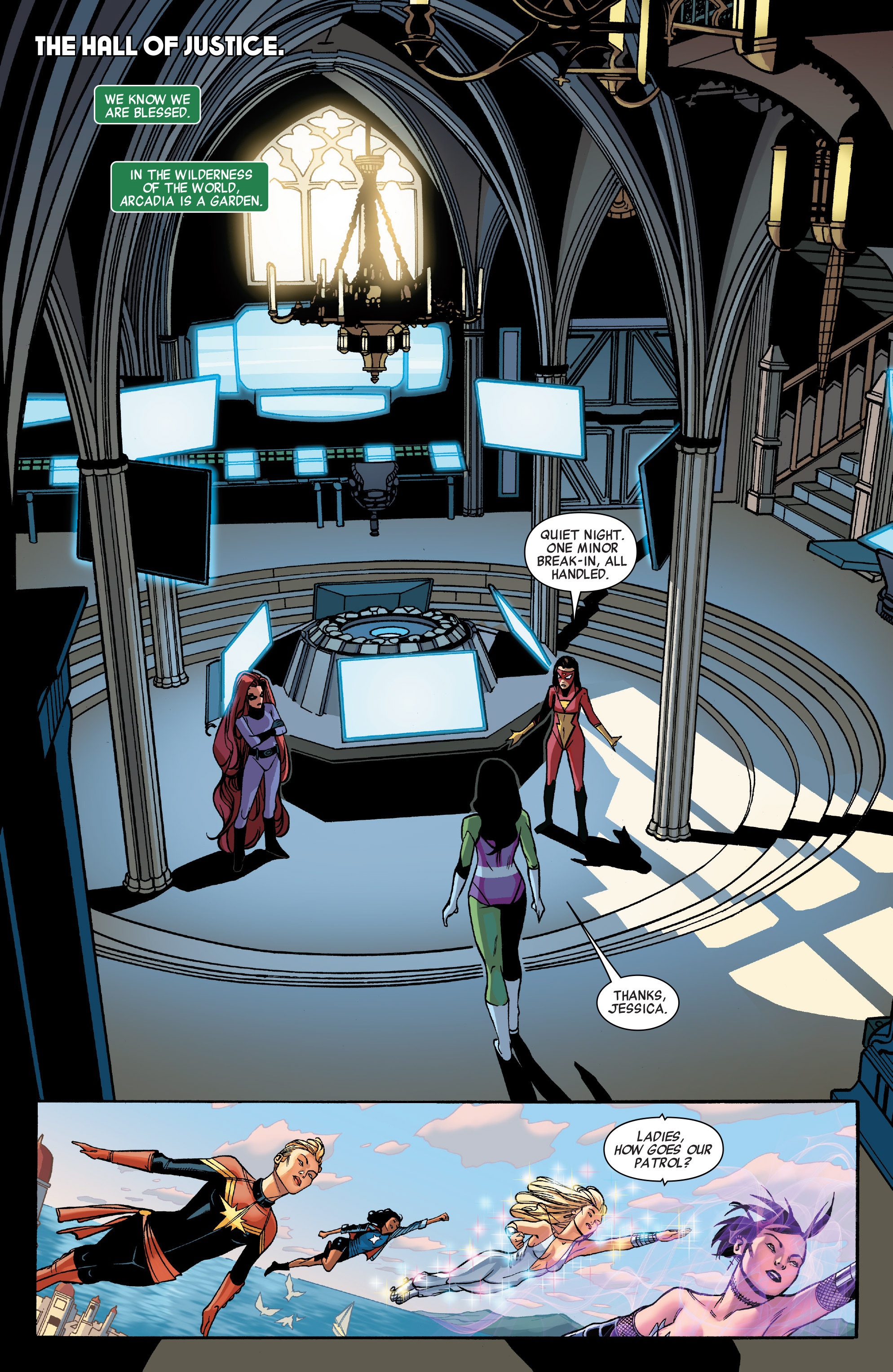 Read online A-Force (2015) comic - Issue #1