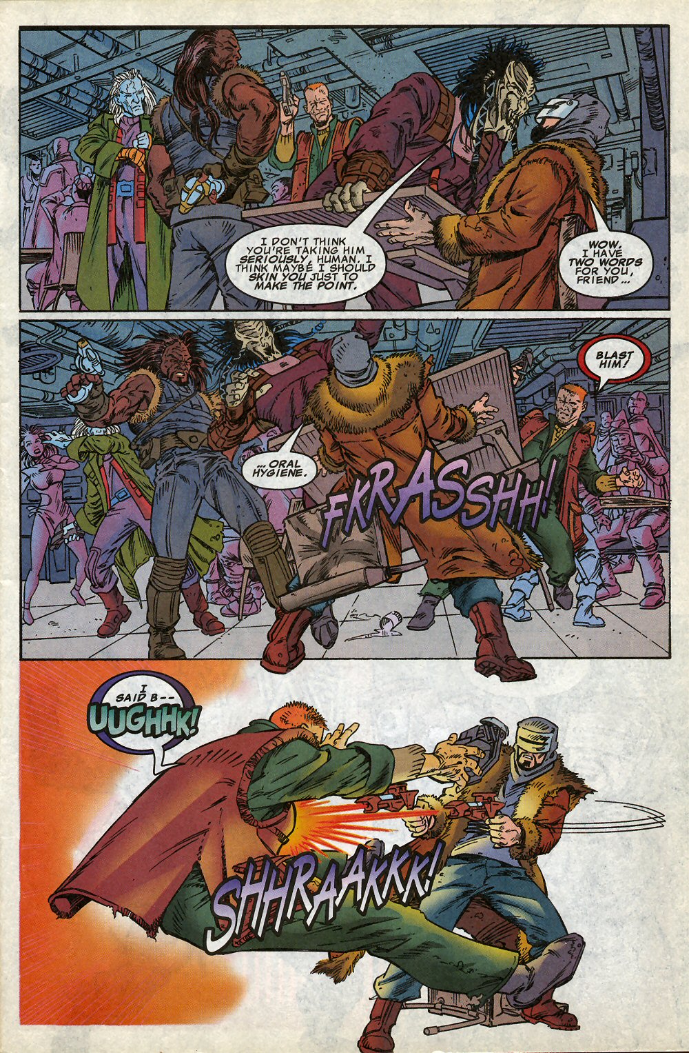 Read online Star Trek: The Next Generation - Riker comic - Issue # Full