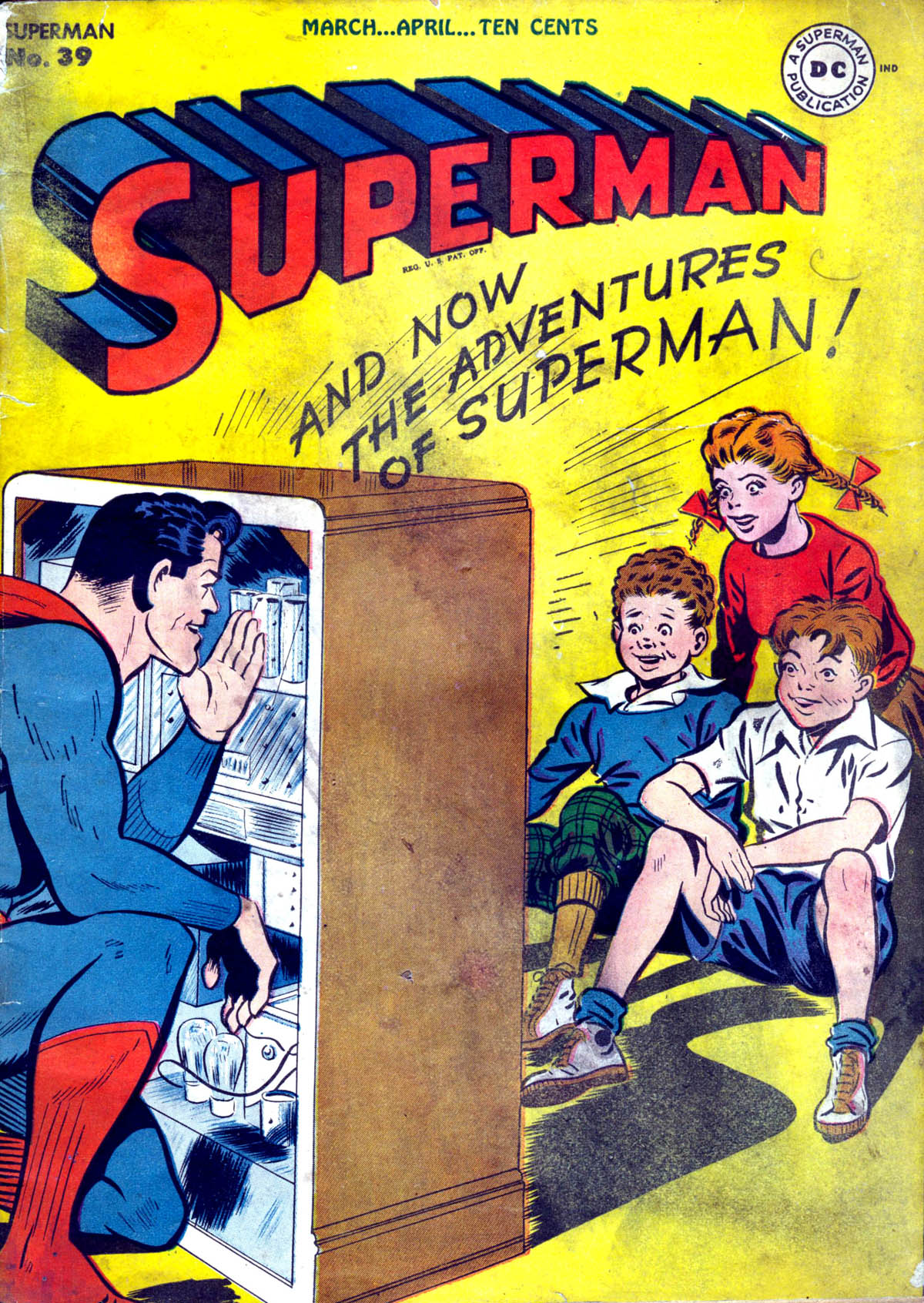 Read online Superman (1939) comic - Issue #39