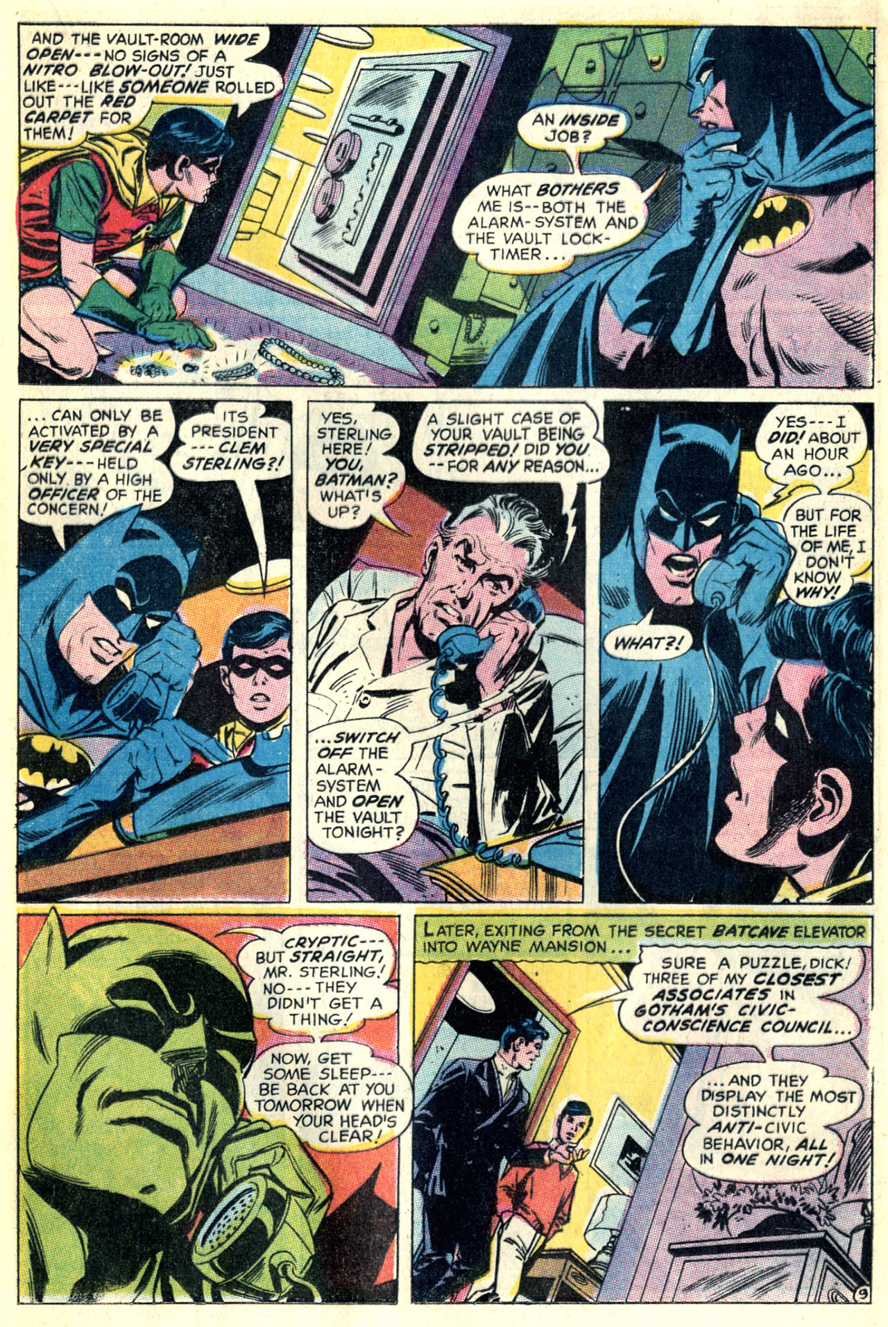 Read online Batman (1940) comic - Issue #215