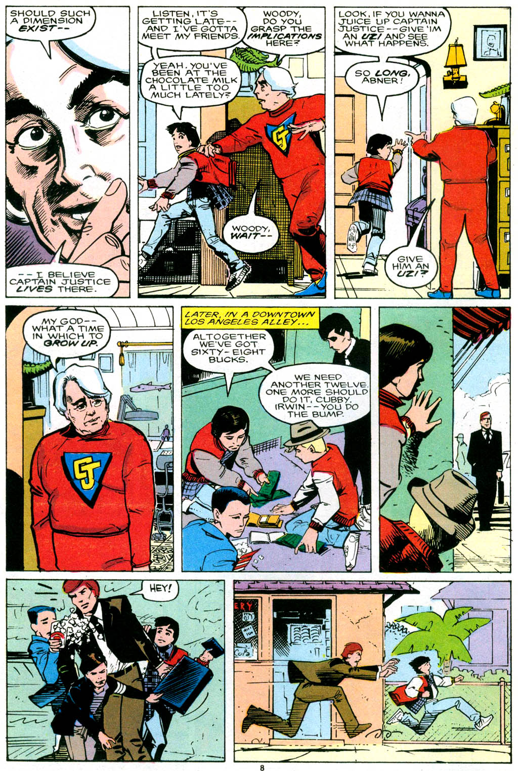 Read online Captain Justice comic - Issue #1