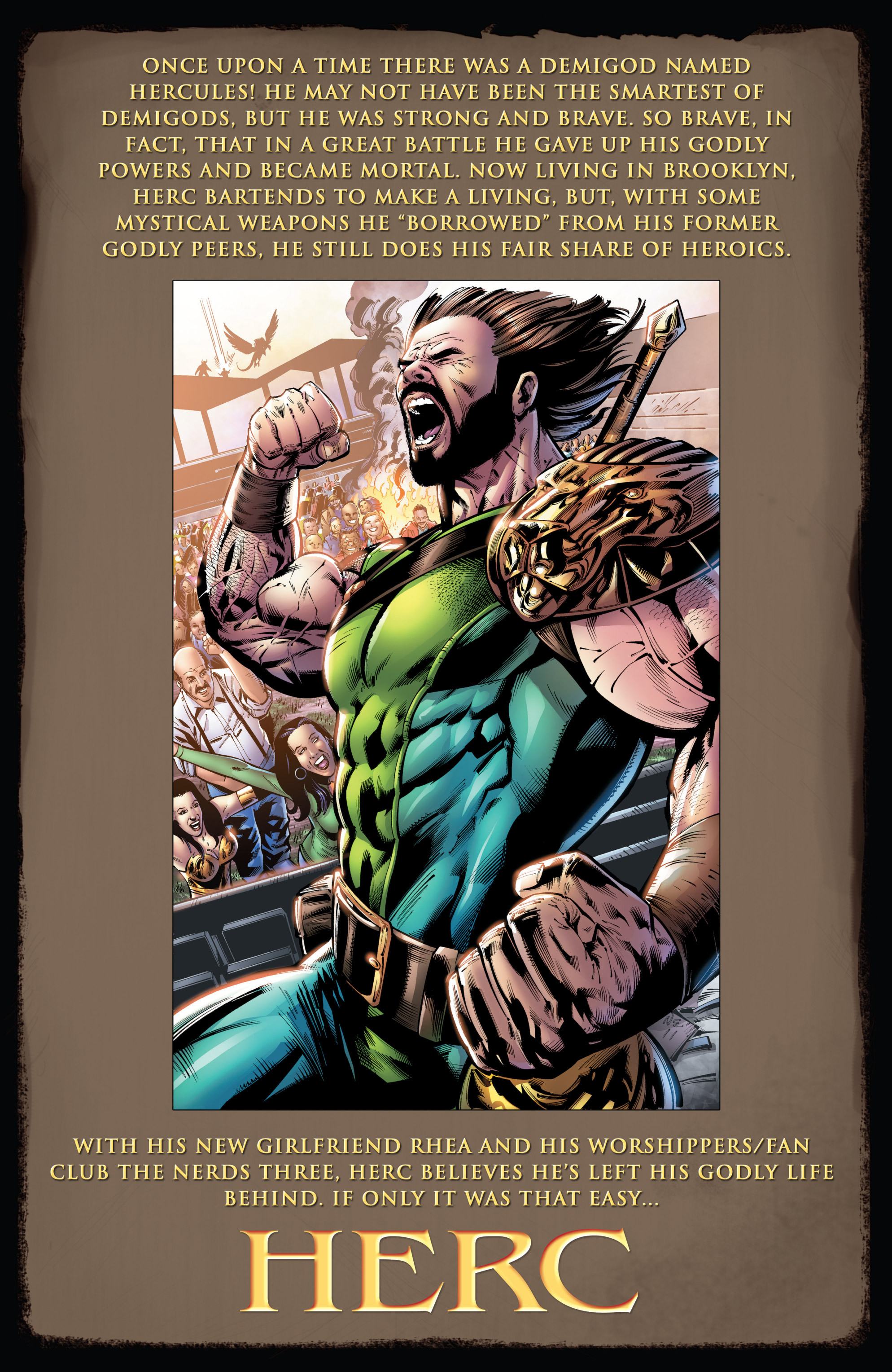 Read online Herc comic - Issue #9