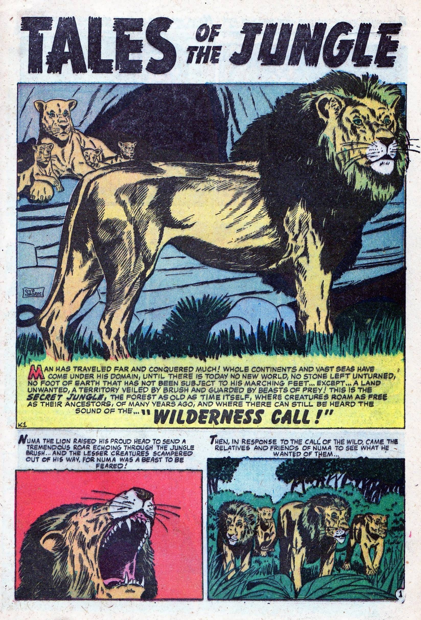 Read online Lorna, The Jungle Girl comic - Issue #21