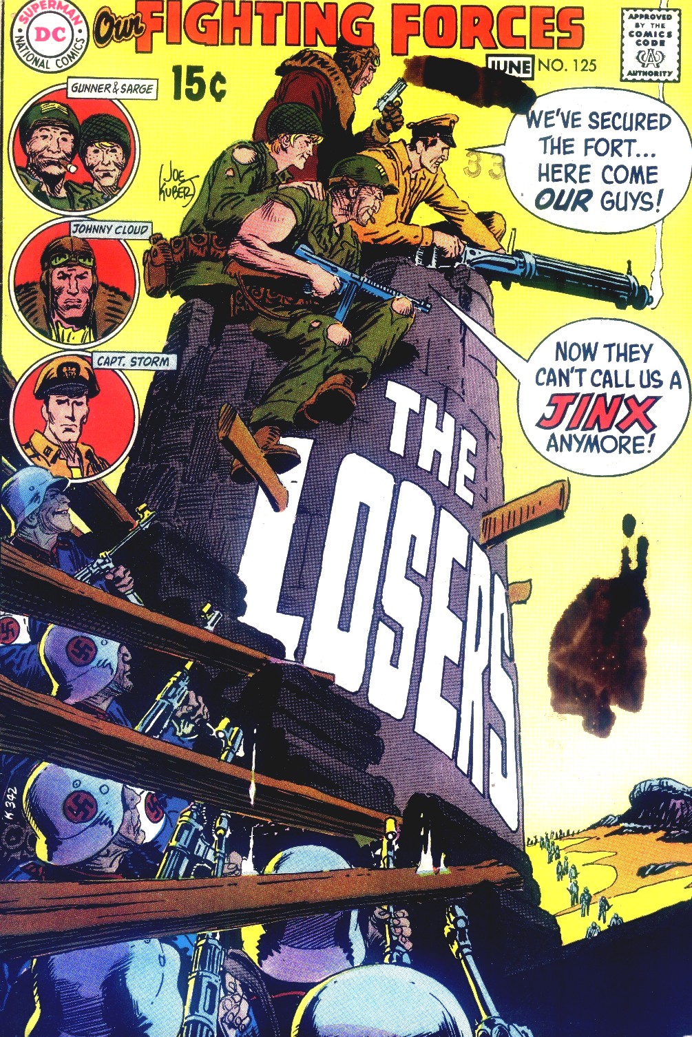 Read online Our Fighting Forces comic - Issue #125