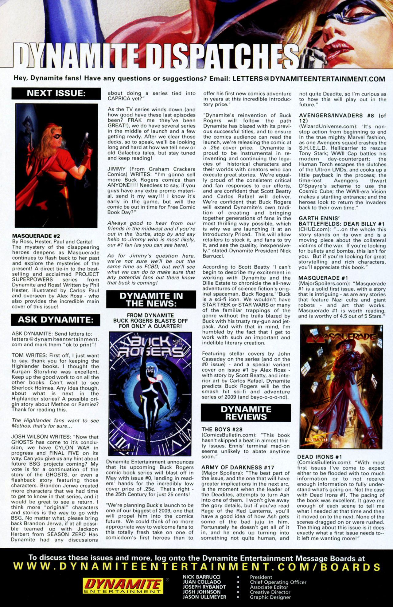 Read online Masquerade comic - Issue #2