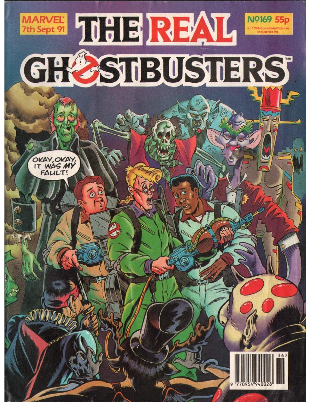 Read online The Real Ghostbusters comic - Issue #169