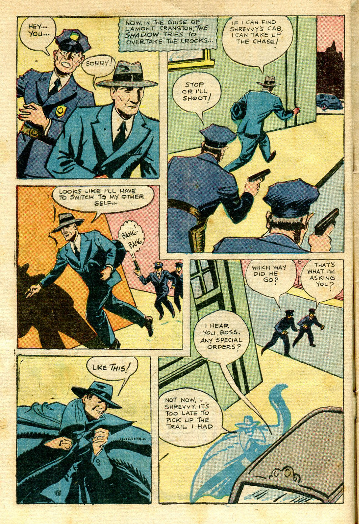 Read online Shadow Comics comic - Issue #65