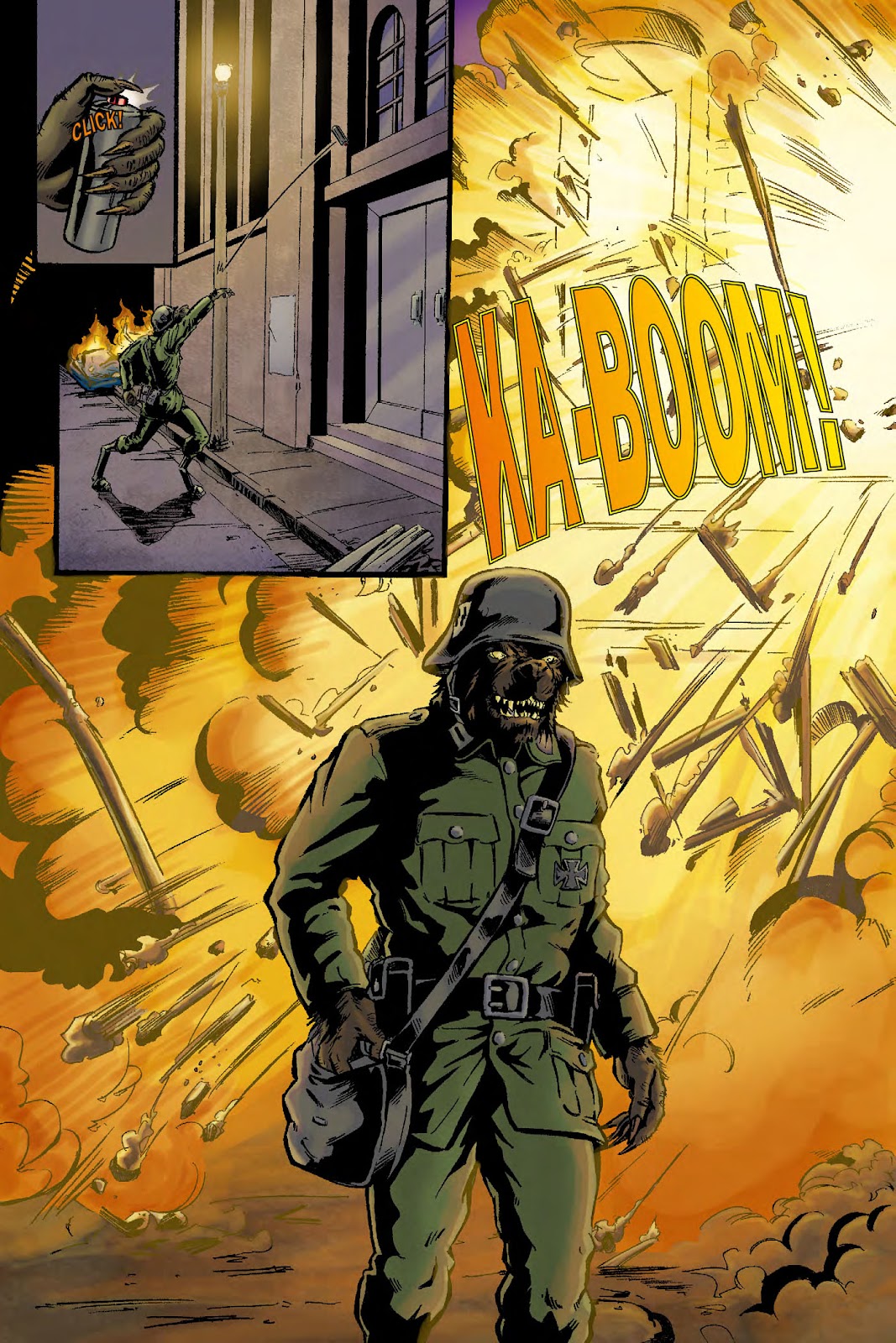 Read online Nazi Werewolves from Outer Space comic - Issue #3