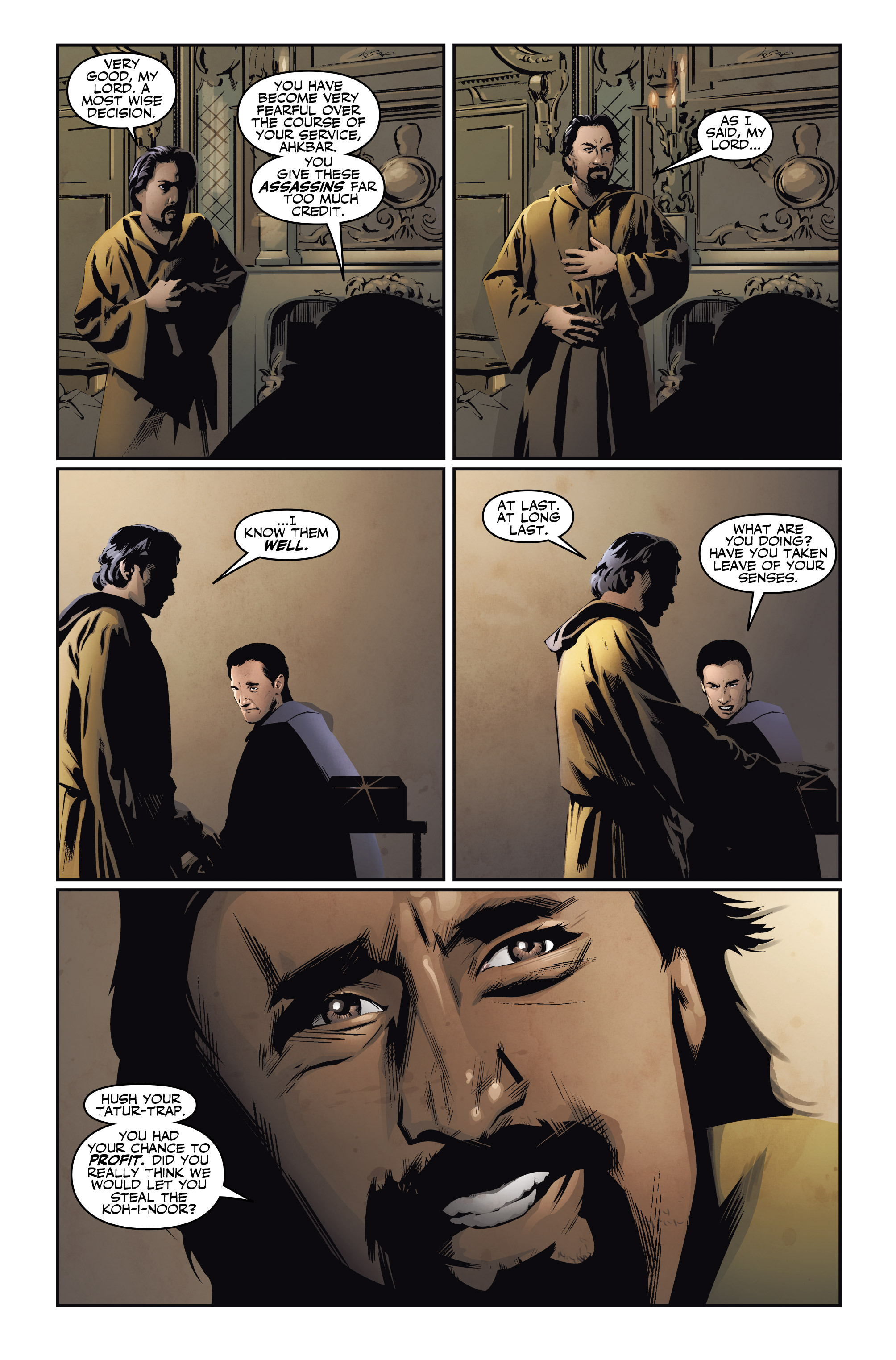 Read online Templars comic - Issue #9