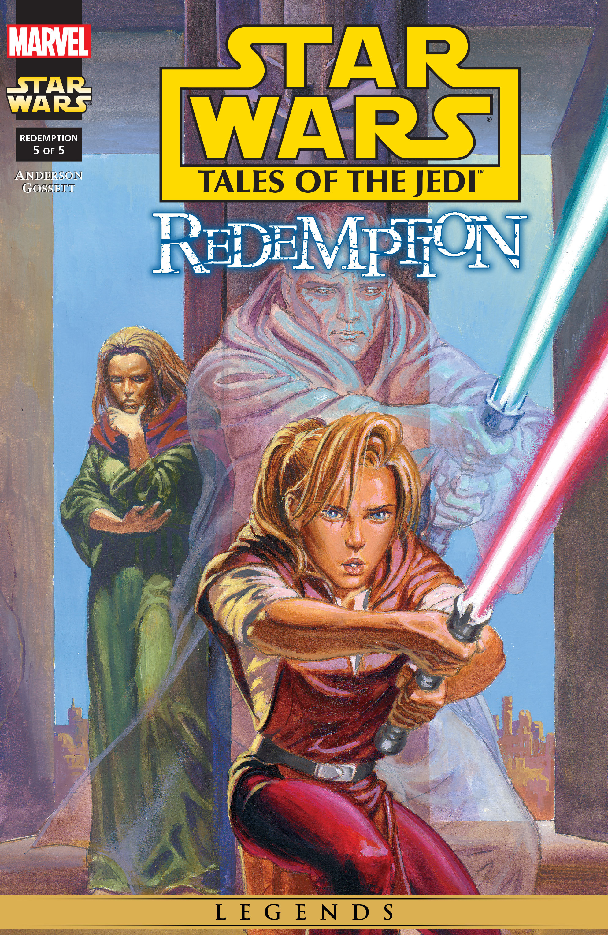 Read online Star Wars: Tales of the Jedi - Redemption comic - Issue #5