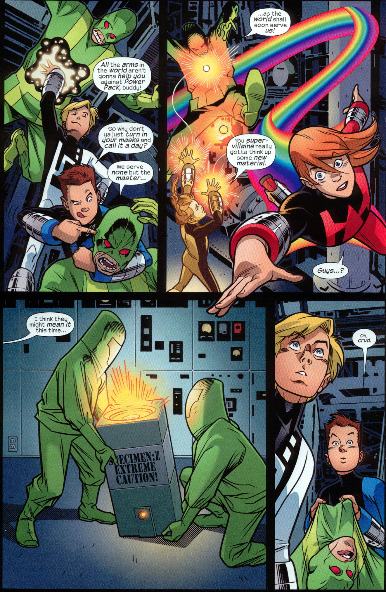 Read online Hulk and Power Pack comic - Issue #2