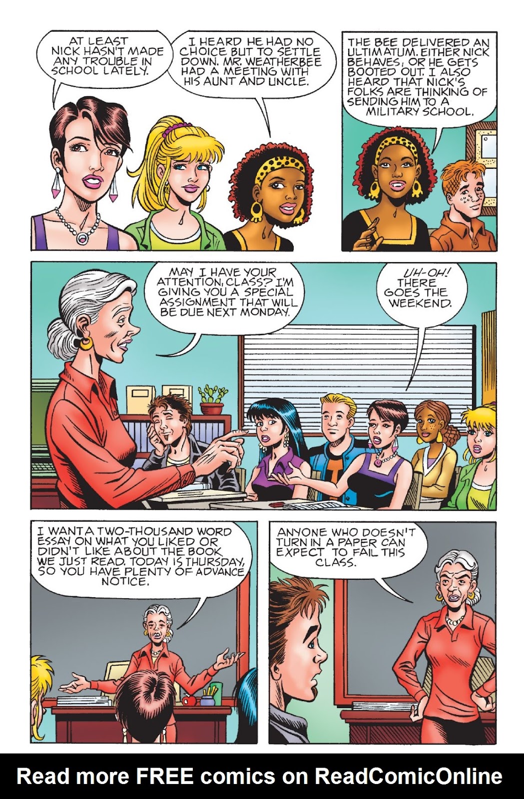 Read online Archie's New Look Series comic - Issue #1