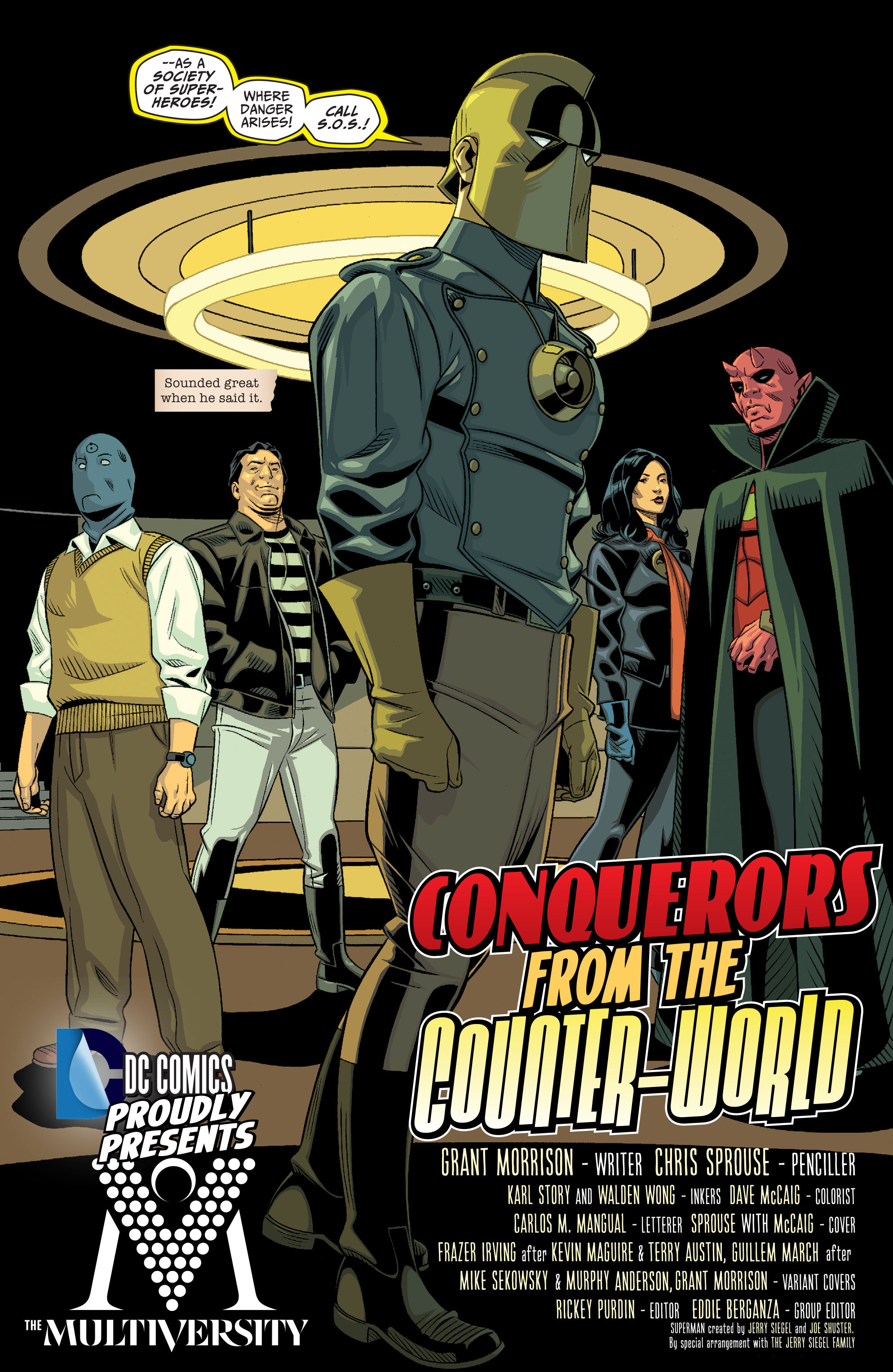 Read online The Multiversity: The Society of Super-Heroes: Conquerors ...