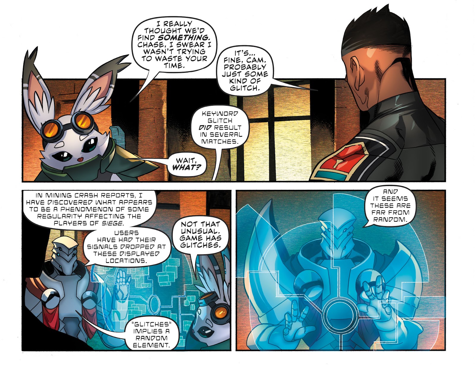 Read online gen:Lock comic - Issue #3