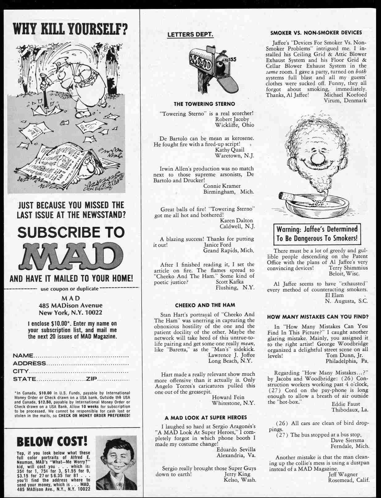 Read online MAD comic - Issue #179