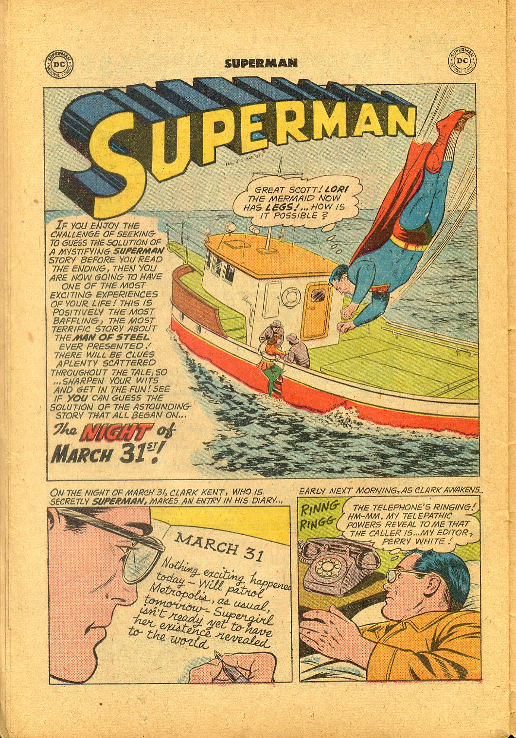 Read online Superman (1939) comic - Issue #145