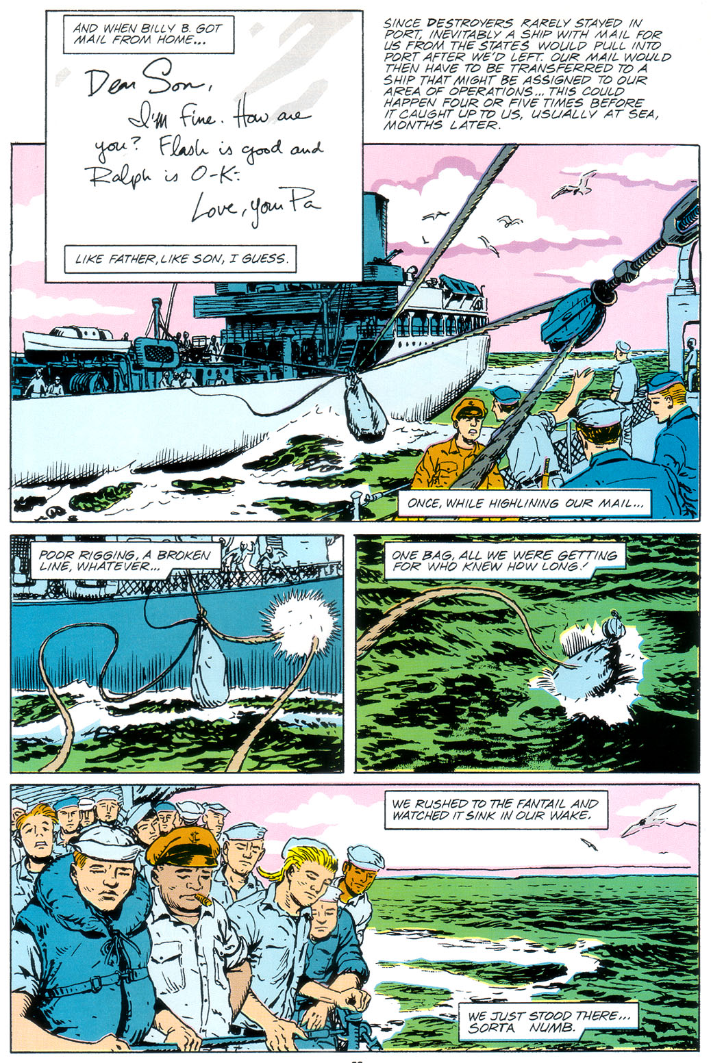 Read online Marvel Graphic Novel comic - Issue #48 - A Sailors Story ...