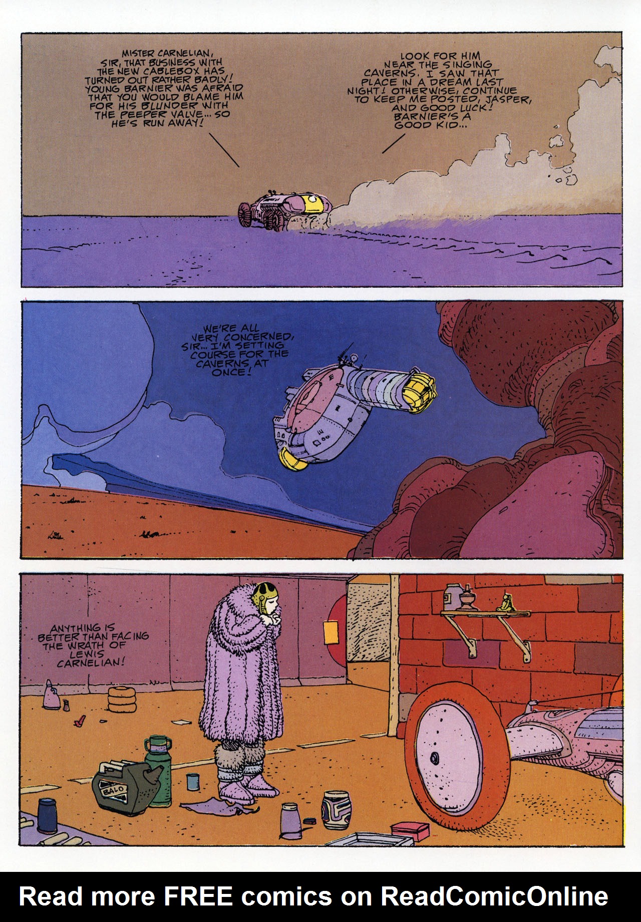 Read online Epic Graphic Novel: Moebius comic - Issue # TPB 3