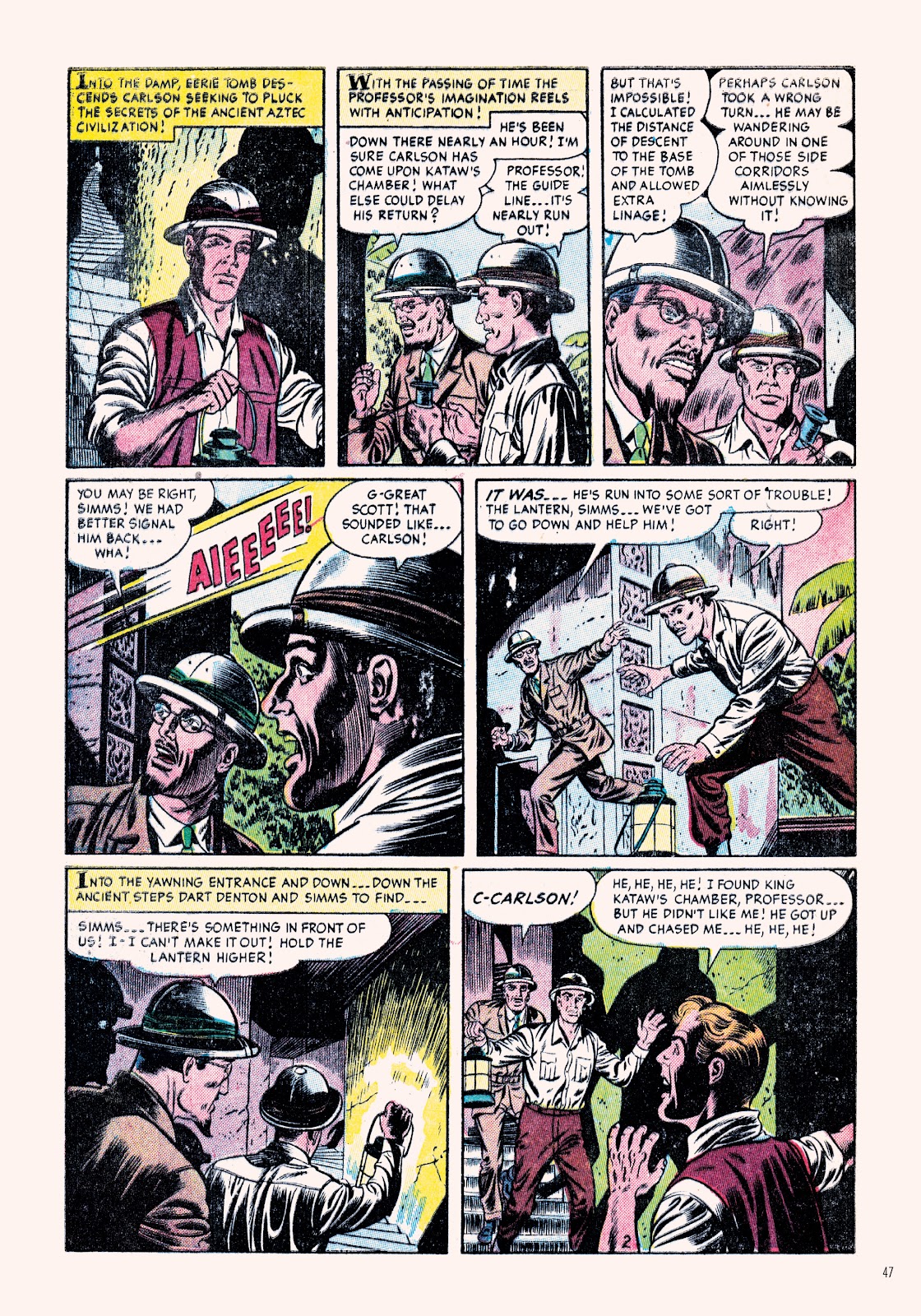 Read online Classic Monsters of Pre-Code Horror Comics: Mummies comic ...