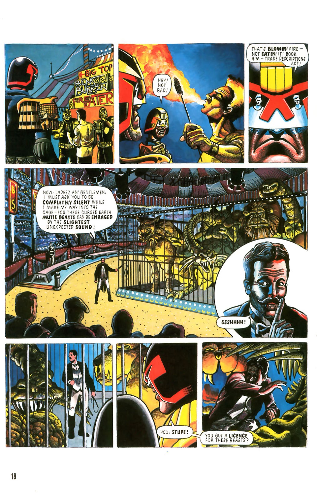 Read online Dredd Rules! comic - Issue #1