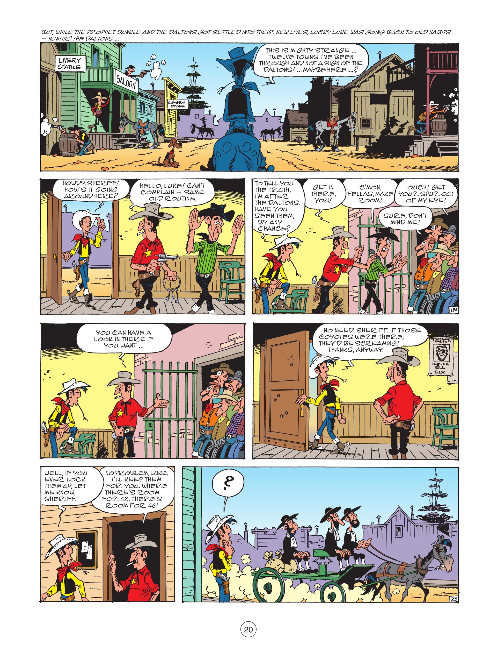 Read online A Lucky Luke Adventure comic - Issue #73
