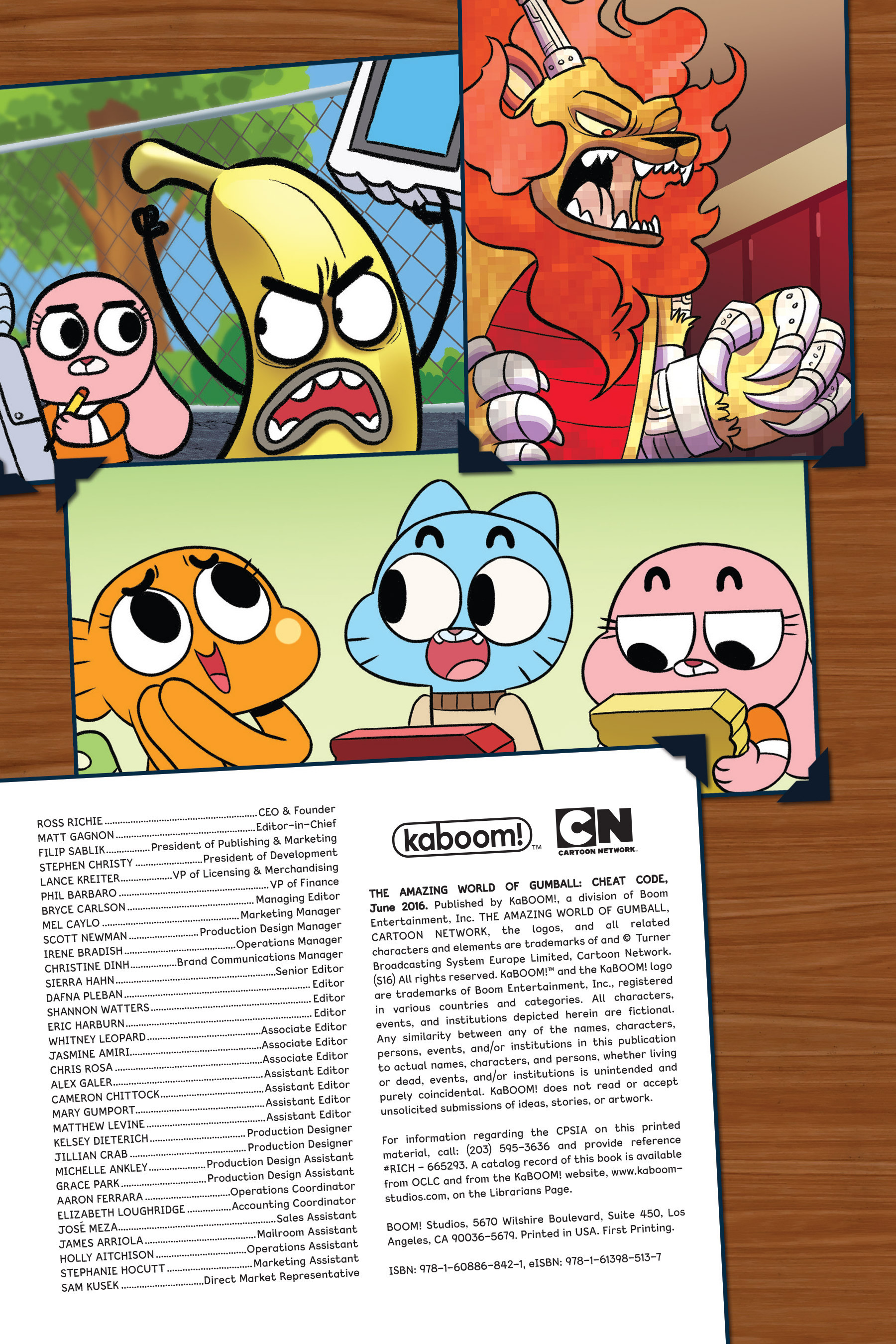 Read online The Amazing World of Gumball: Cheat Code comic - Issue # Full