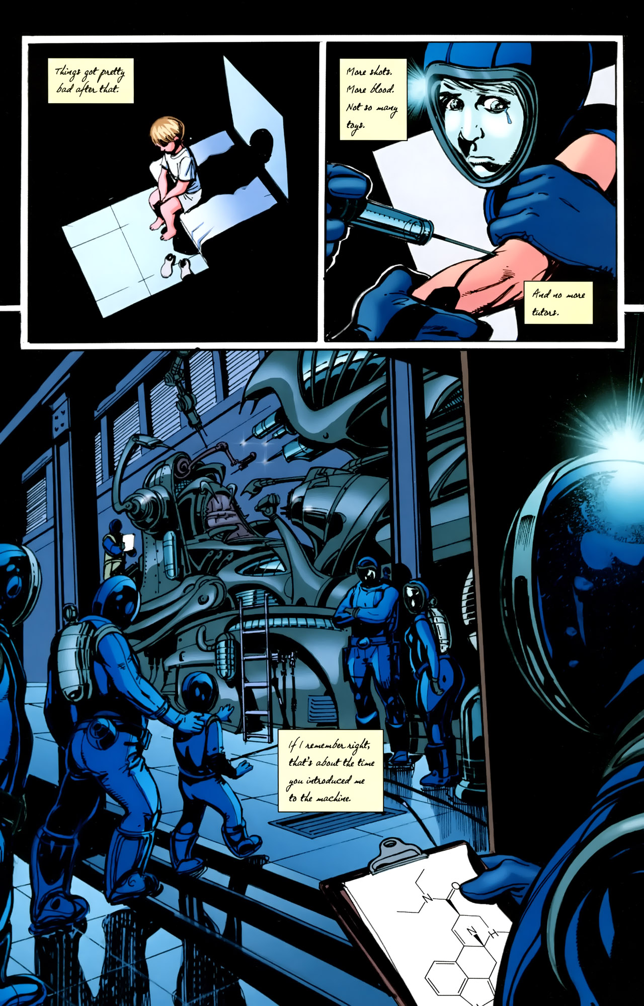 Read online Fringe comic - Issue #3