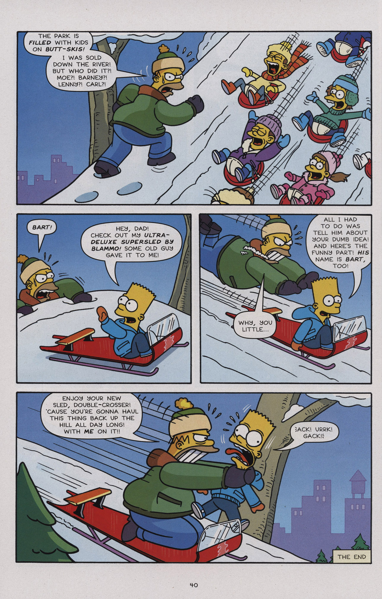 Read online The Simpsons Winter Wingding comic - Issue #6