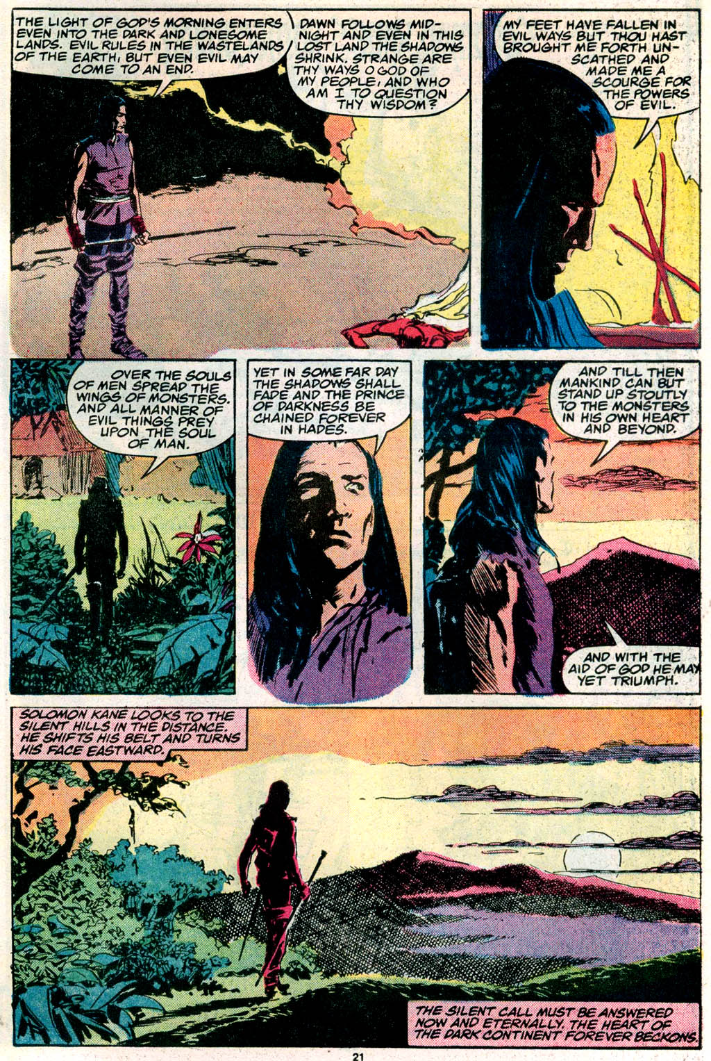 Read online The Sword of Solomon Kane comic - Issue #6