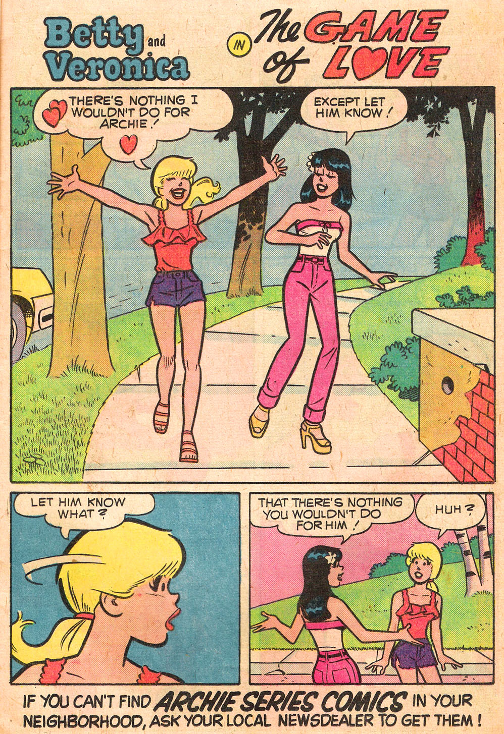 Read Online Archies Girls Betty And Veronica Comic Issue 262