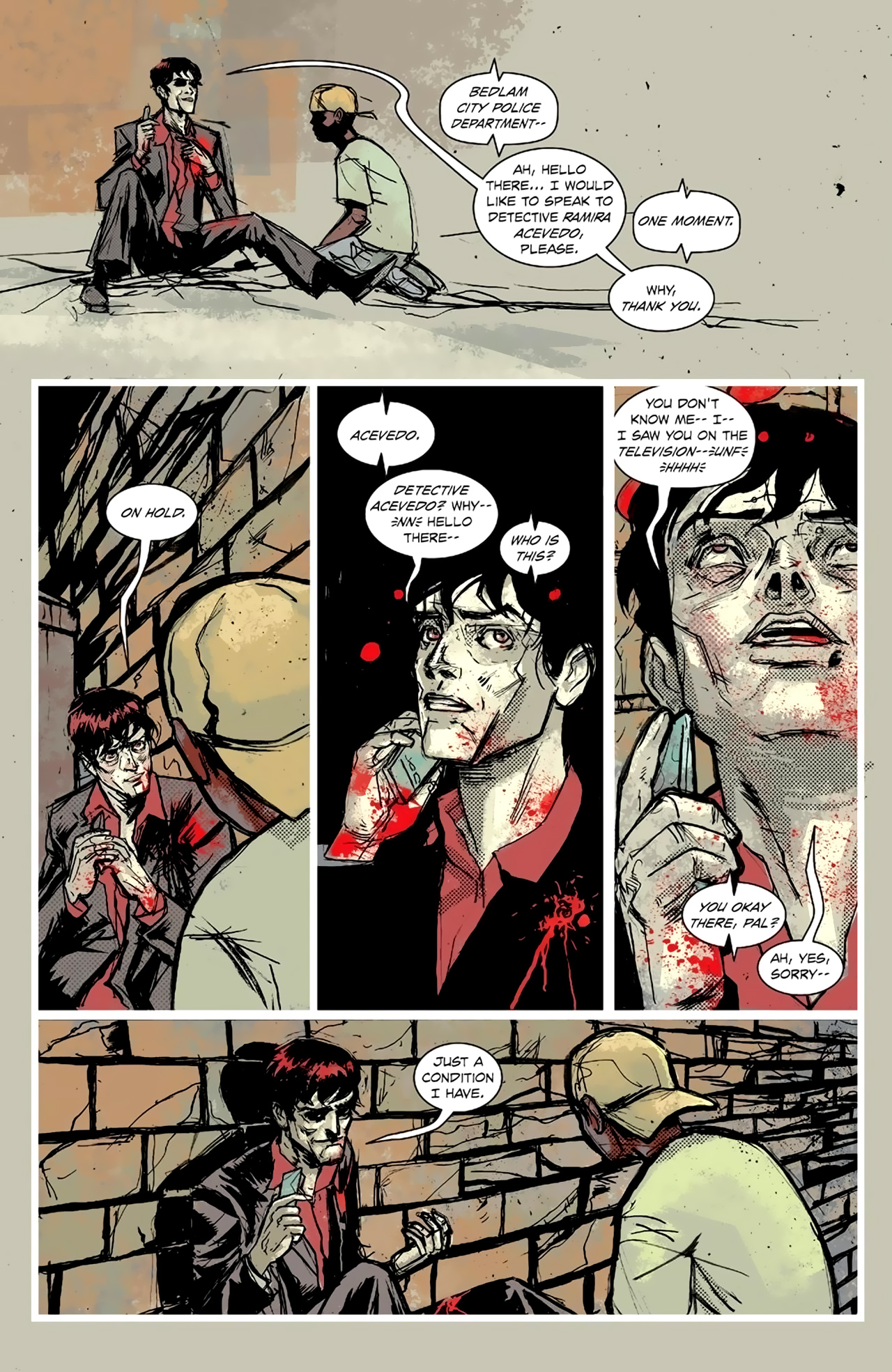 Read online Bedlam comic - Issue #1