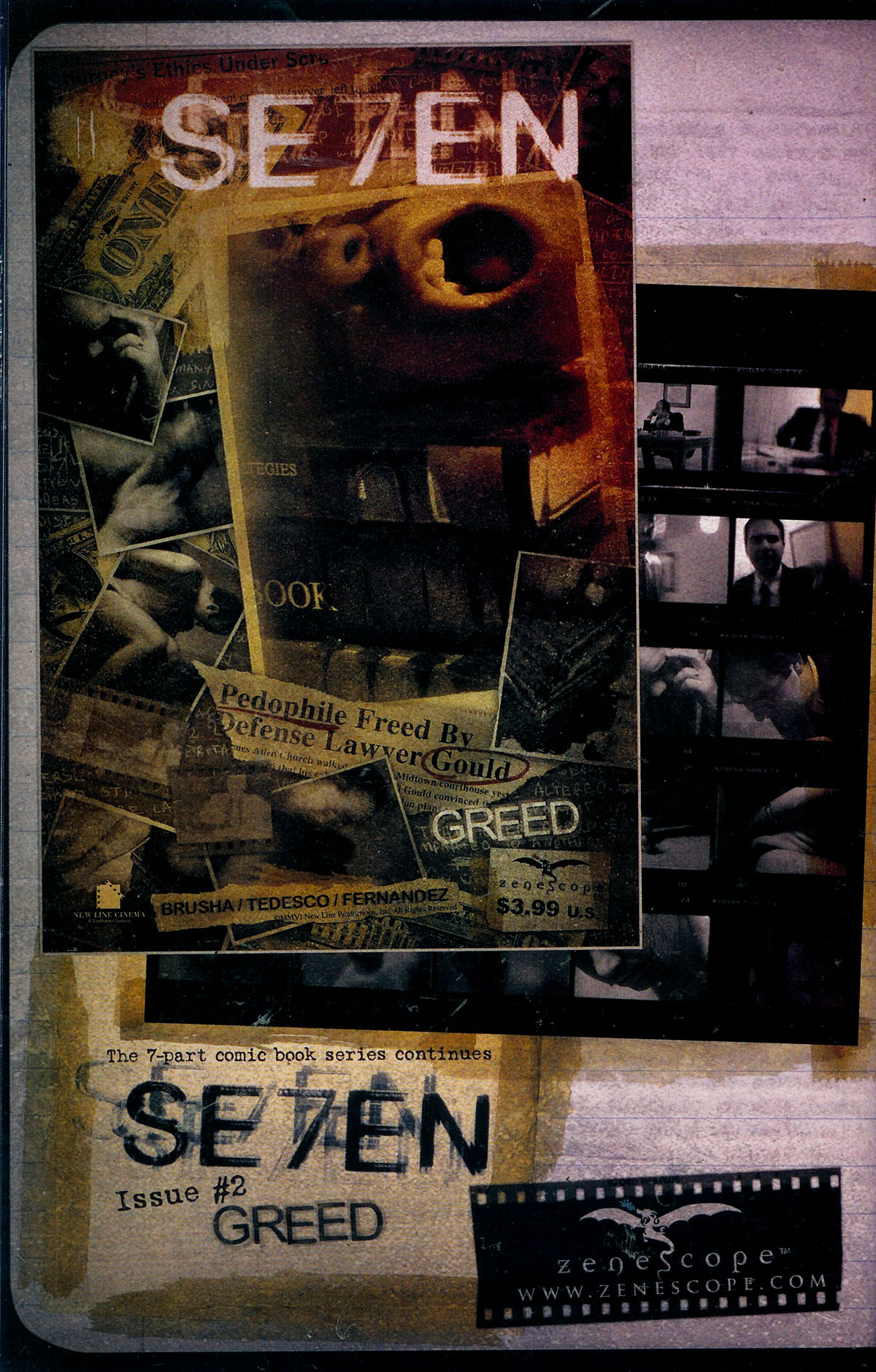 Read online Se7en comic - Issue #1