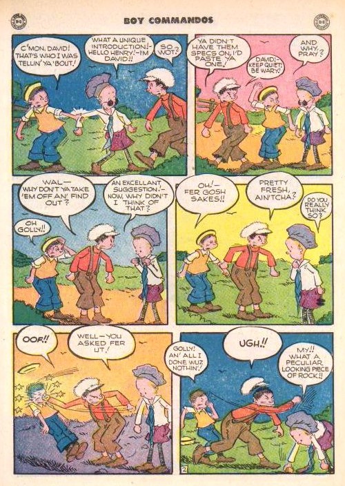 Read online Boy Commandos comic - Issue #15