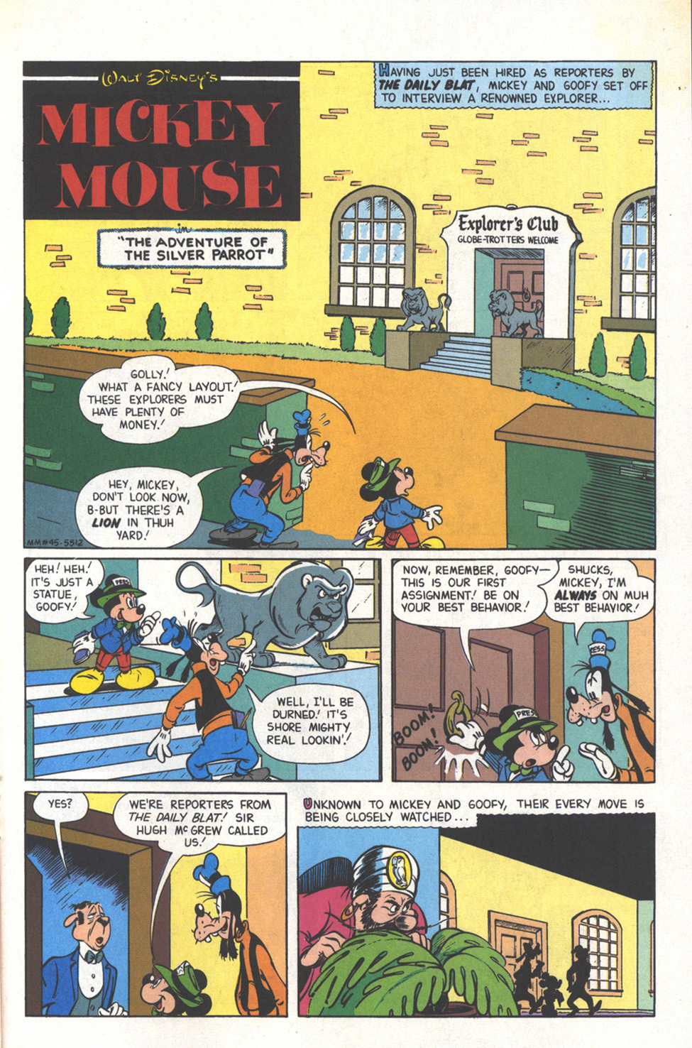 Read online Mickey Mouse Adventures comic - Issue #1