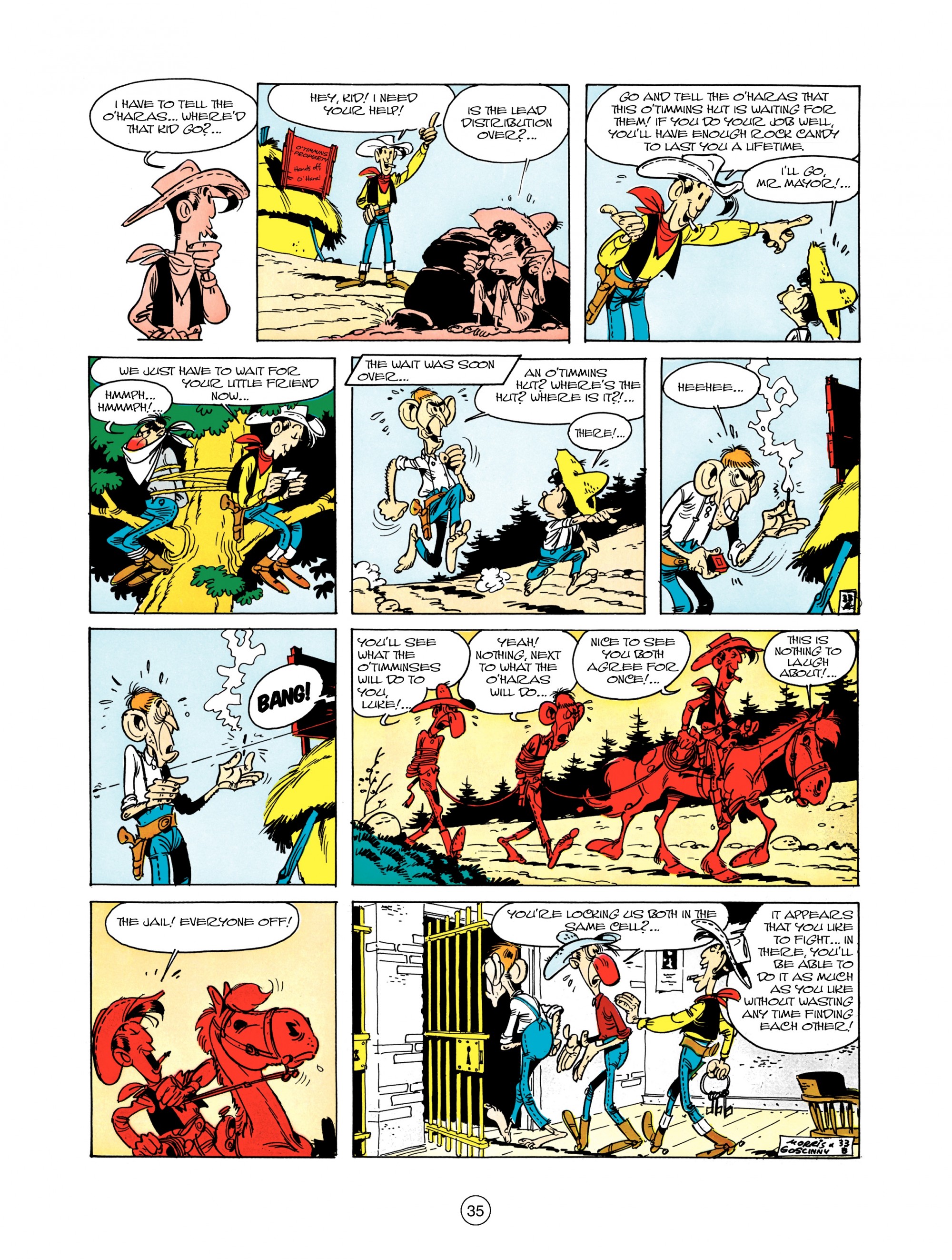 Read online A Lucky Luke Adventure comic - Issue #12