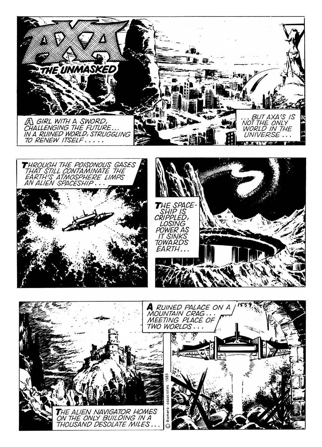 Read online Axa comic - Issue #7