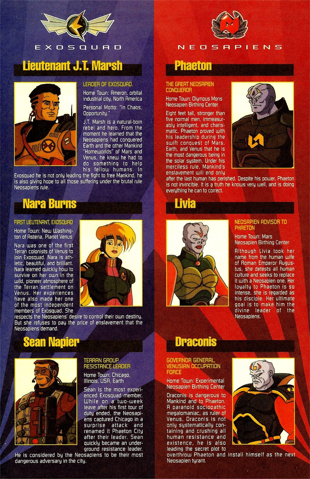 Read online Exo Squad comic - Issue # Full