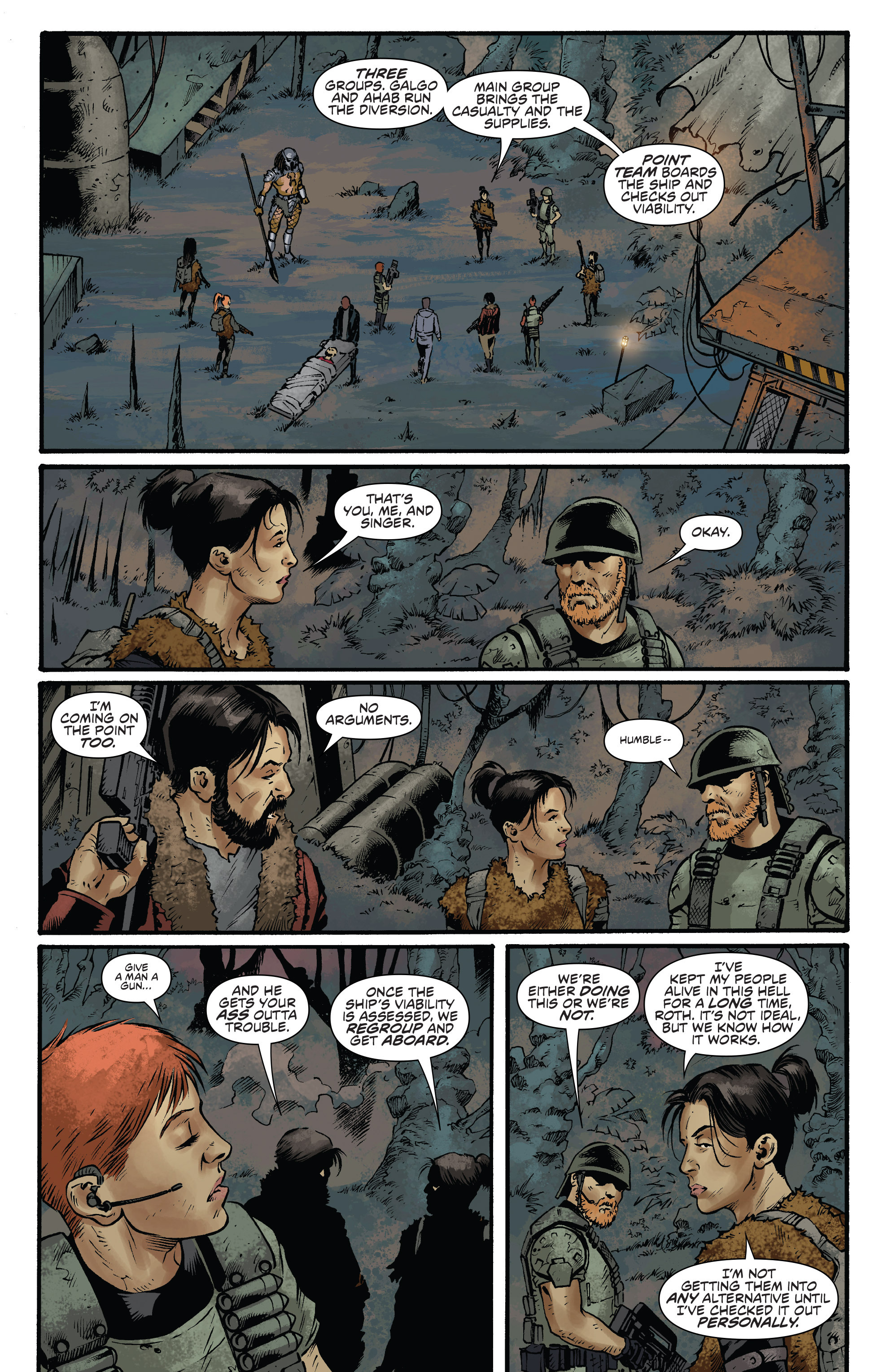 Read online Prometheus: Life and Death comic - Issue #4