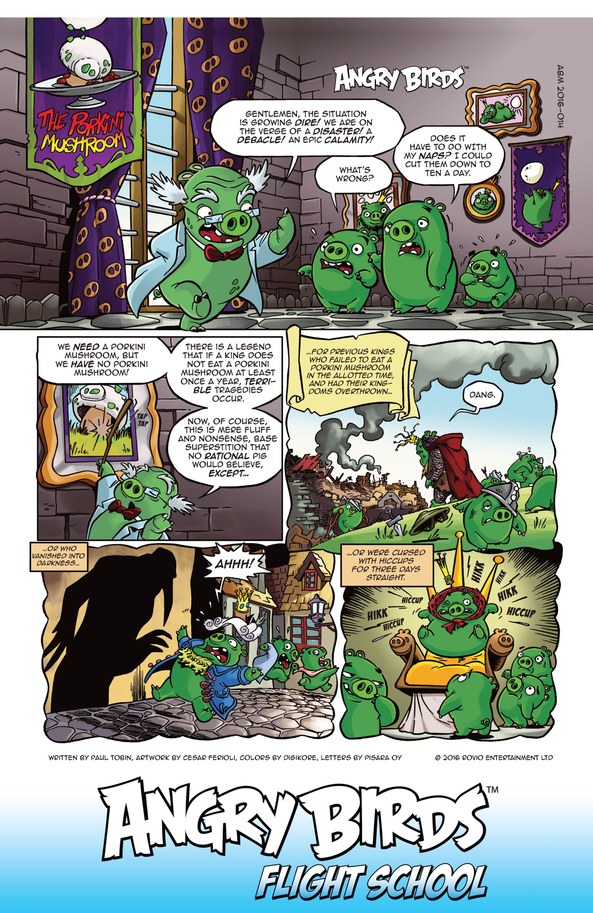 Read online Angry Birds: Flight School comic - Issue #3