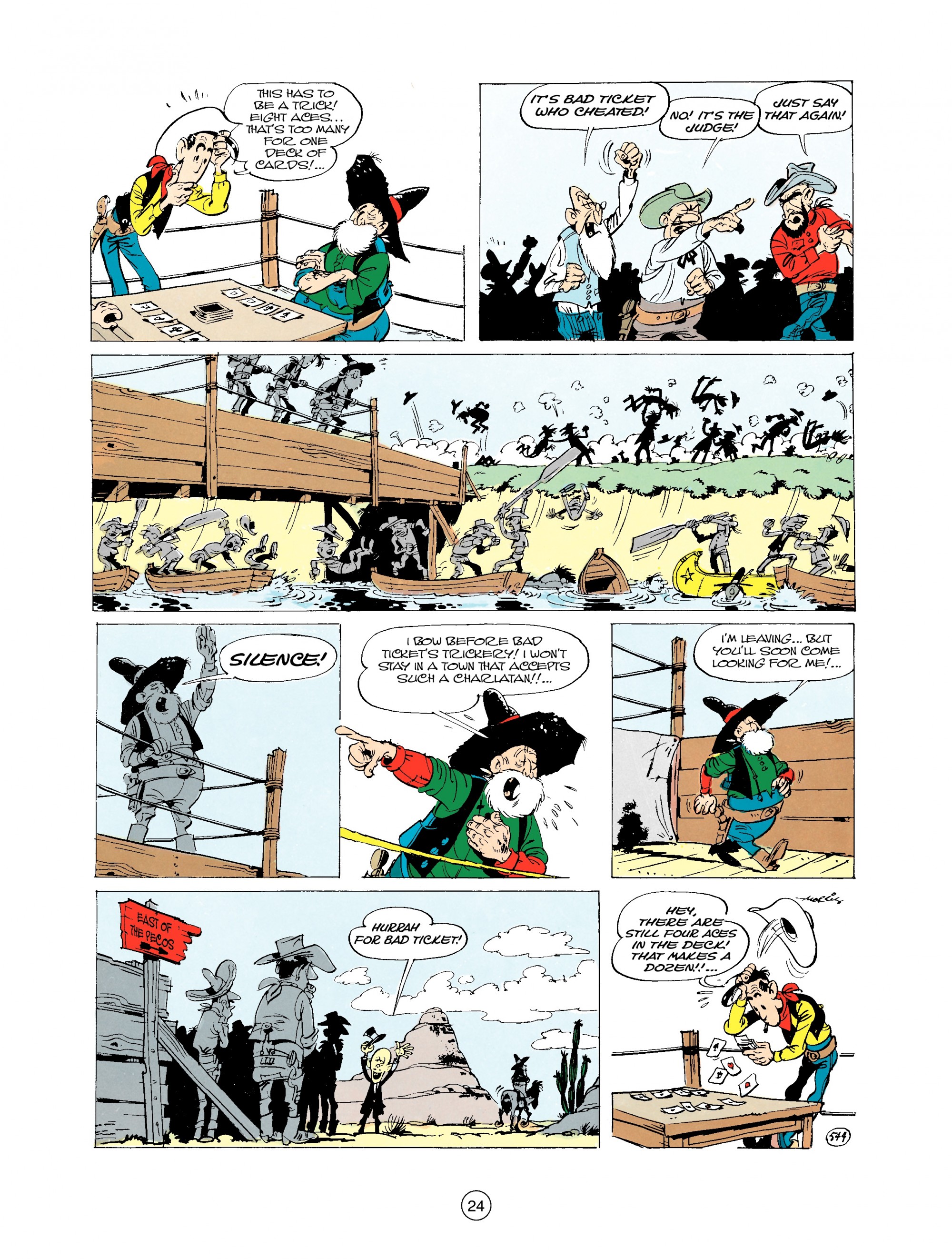Read online A Lucky Luke Adventure comic - Issue #24