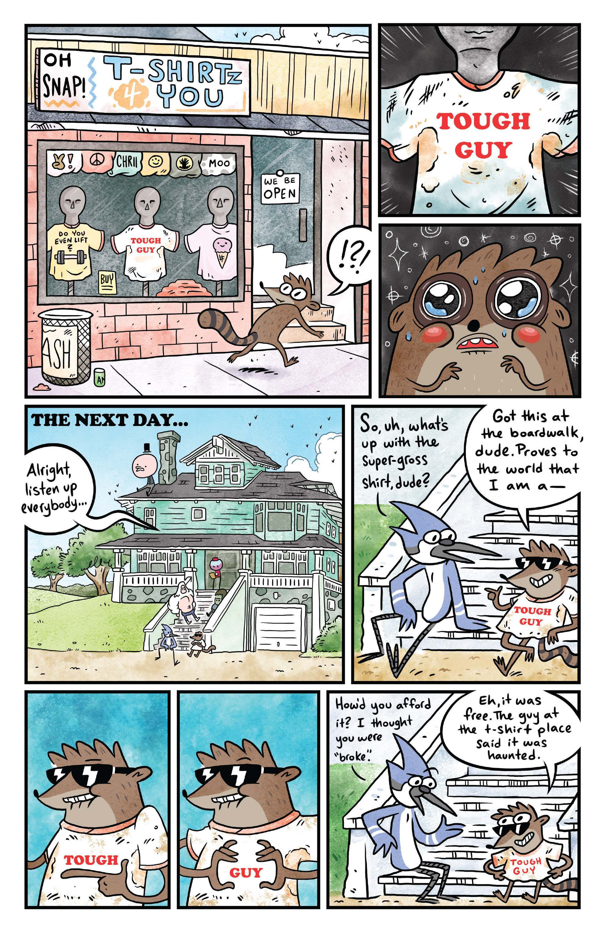 Read online Regular Show comic - Issue #30